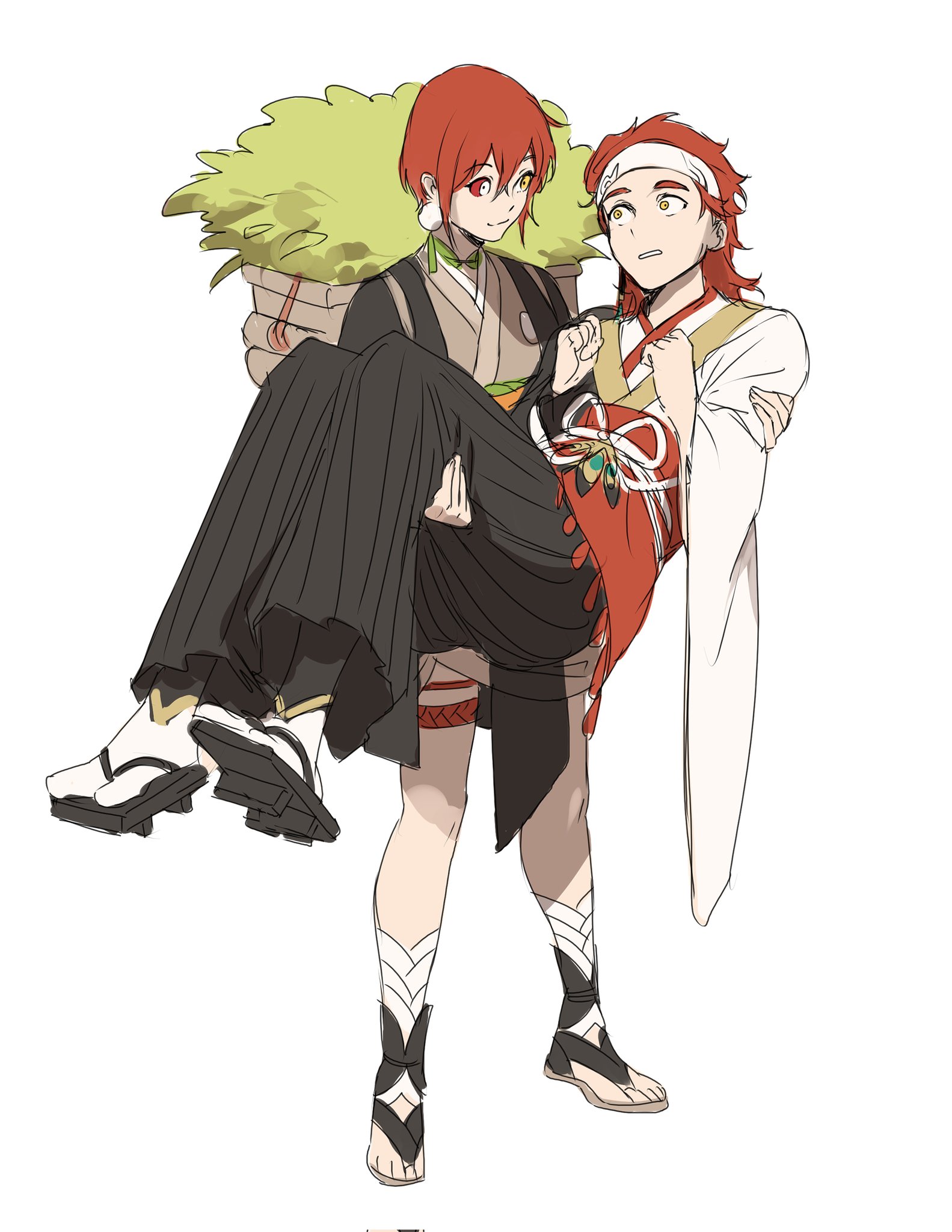 hanny (uirusu chan) onmyouji hina (hanny) shokurei heterochromia ...