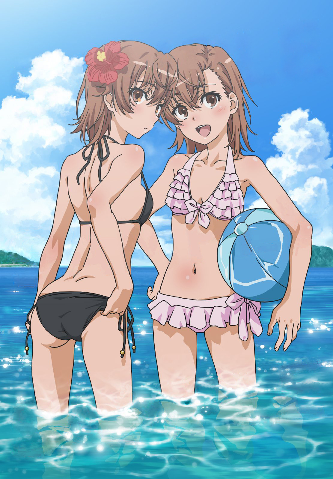 Misaka Mikoto And Misaka Imouto Toaru Majutsu No Index And 1 More 