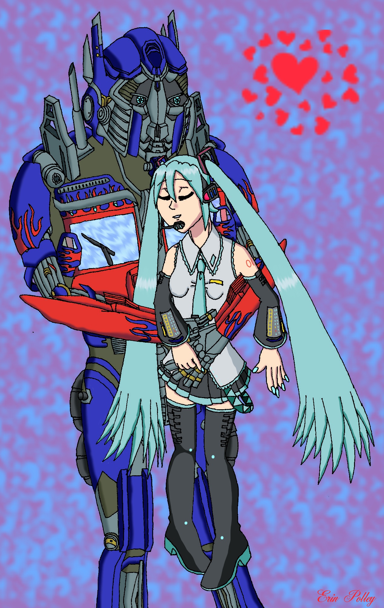 transformers vocaloid hatsune miku headphones mecha tagme | #167385 ...