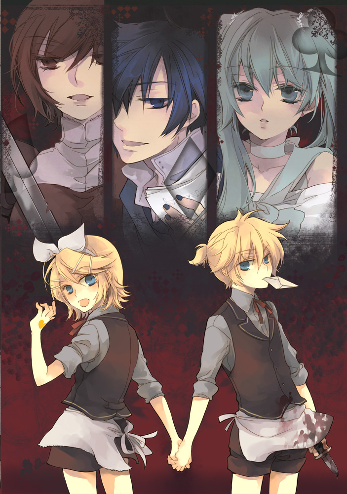 jj hitobashira alice (vocaloid) vocaloid hatsune miku kagamine len ...