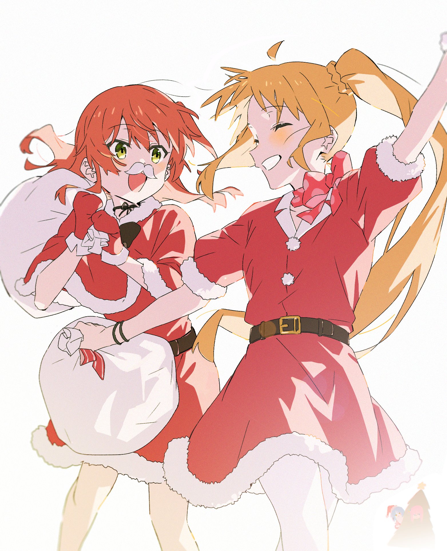 tacit 1113 bocchi the rock! ijichi nijika kita ikuyo christmas dress ...