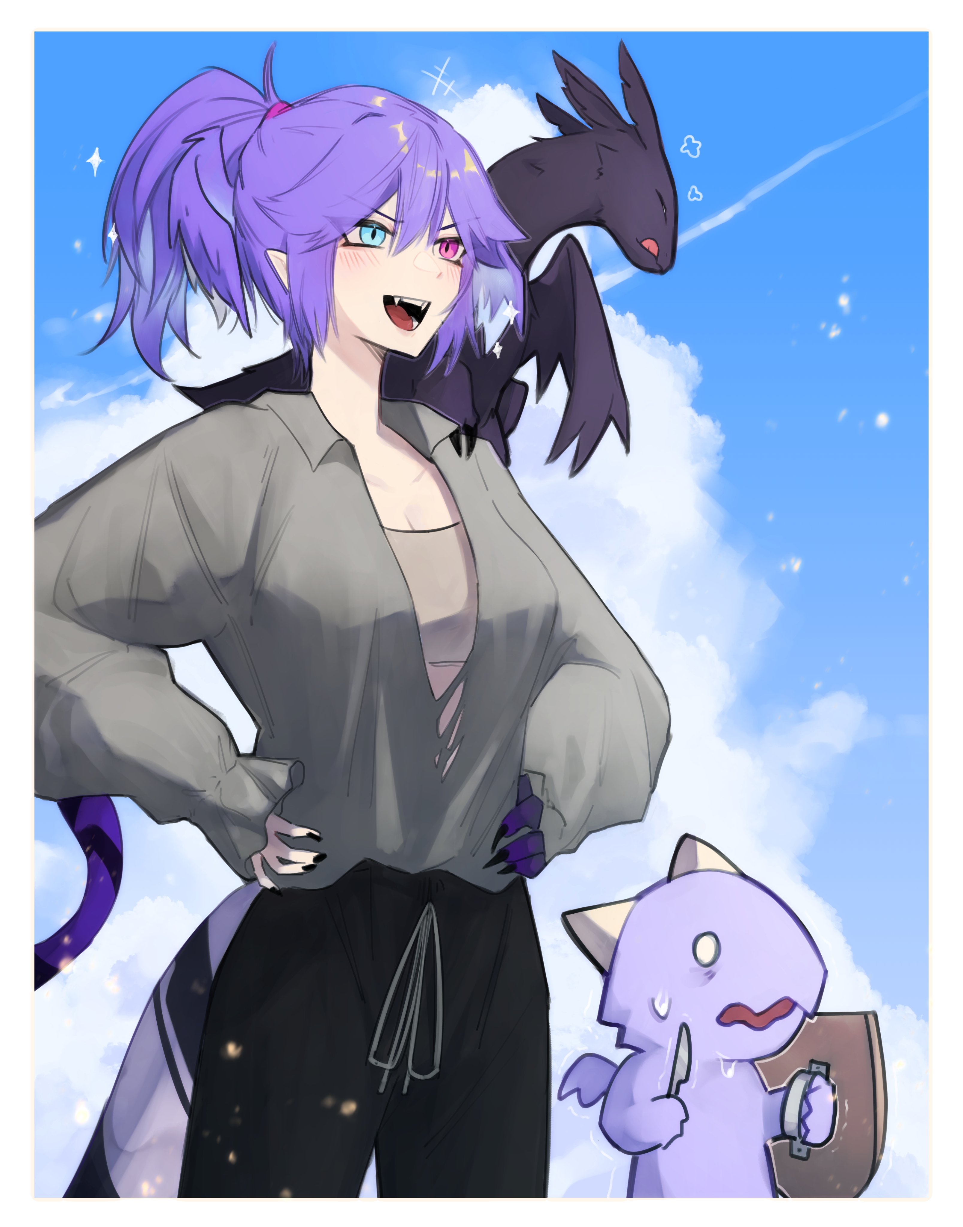 daiishori nijisanji nijisanji en dragoon (selen tatsuki) ember (selen ...