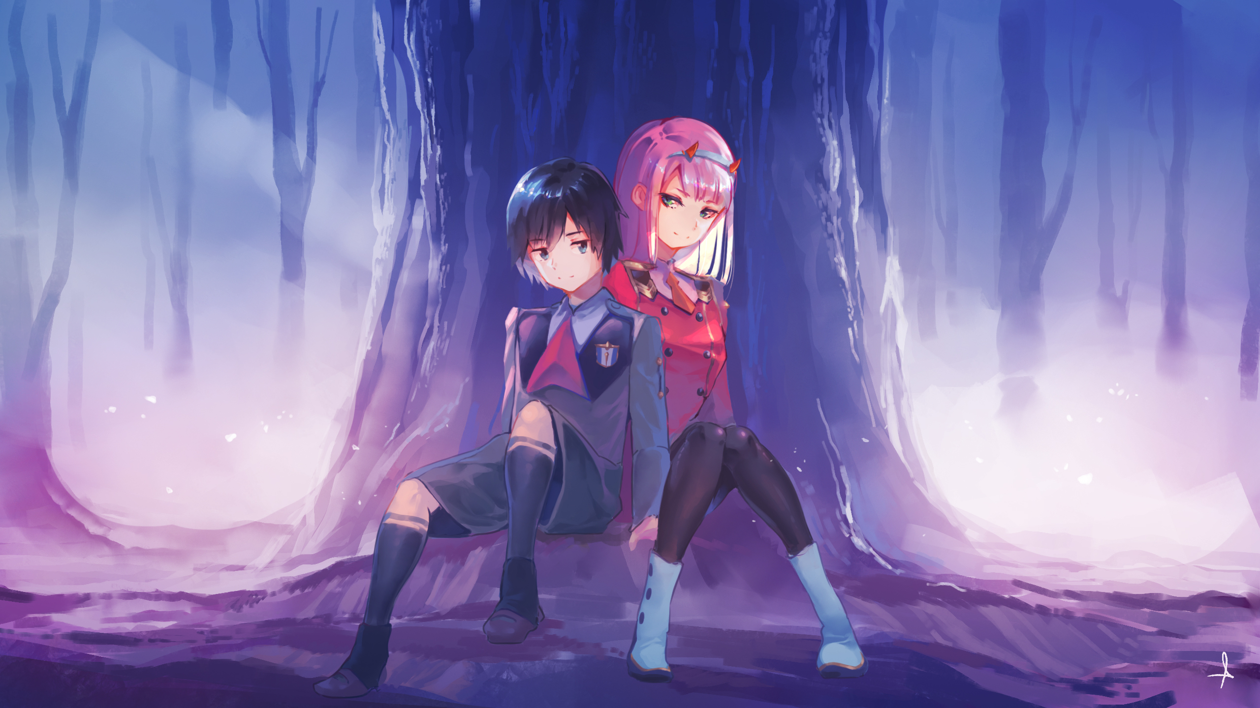 shijohane darling in the franxx hiro (darling in the franxx) zero two ...