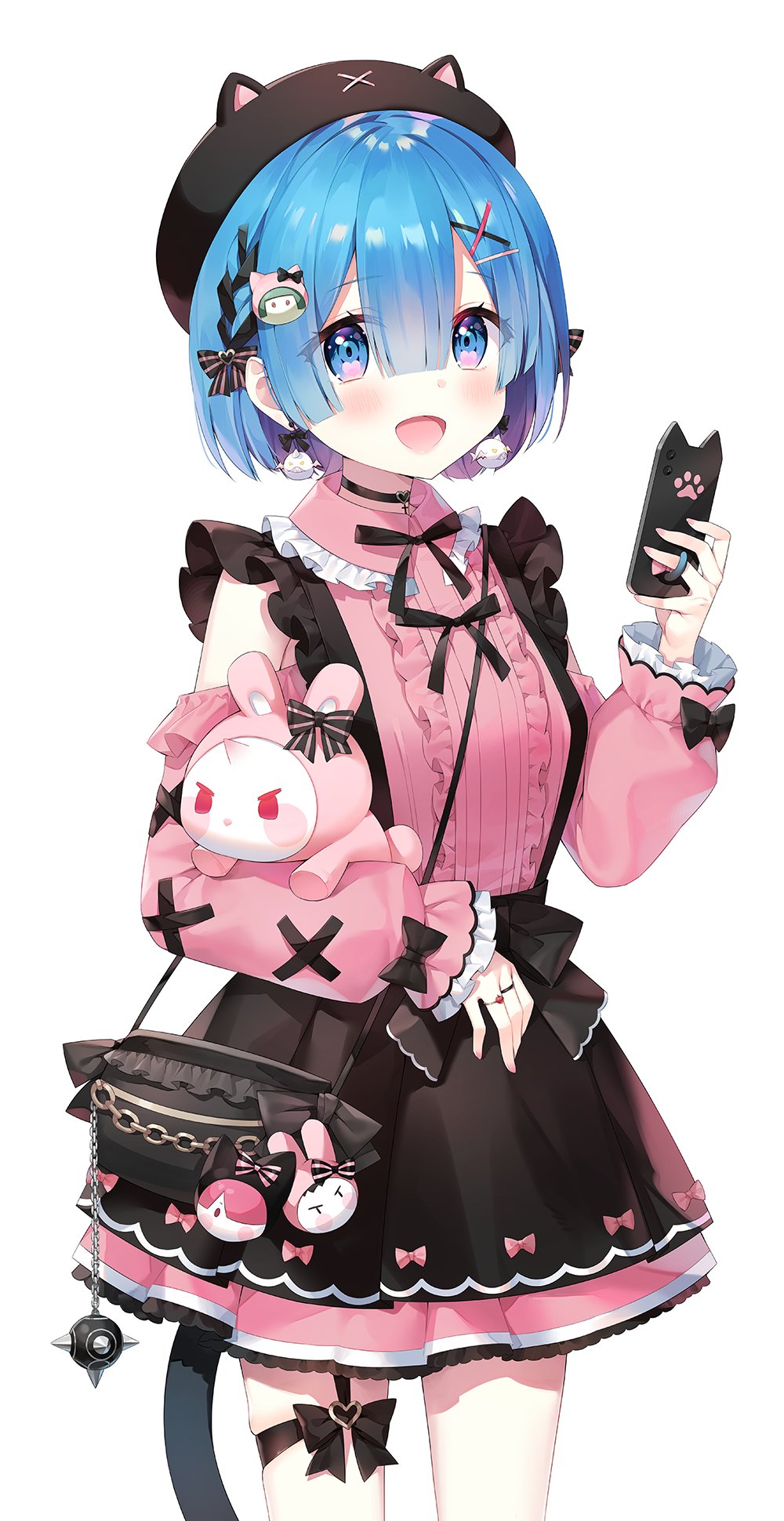 ayamy re zero kara hajimeru isekai seikatsu rem (re zero) animal ears ...