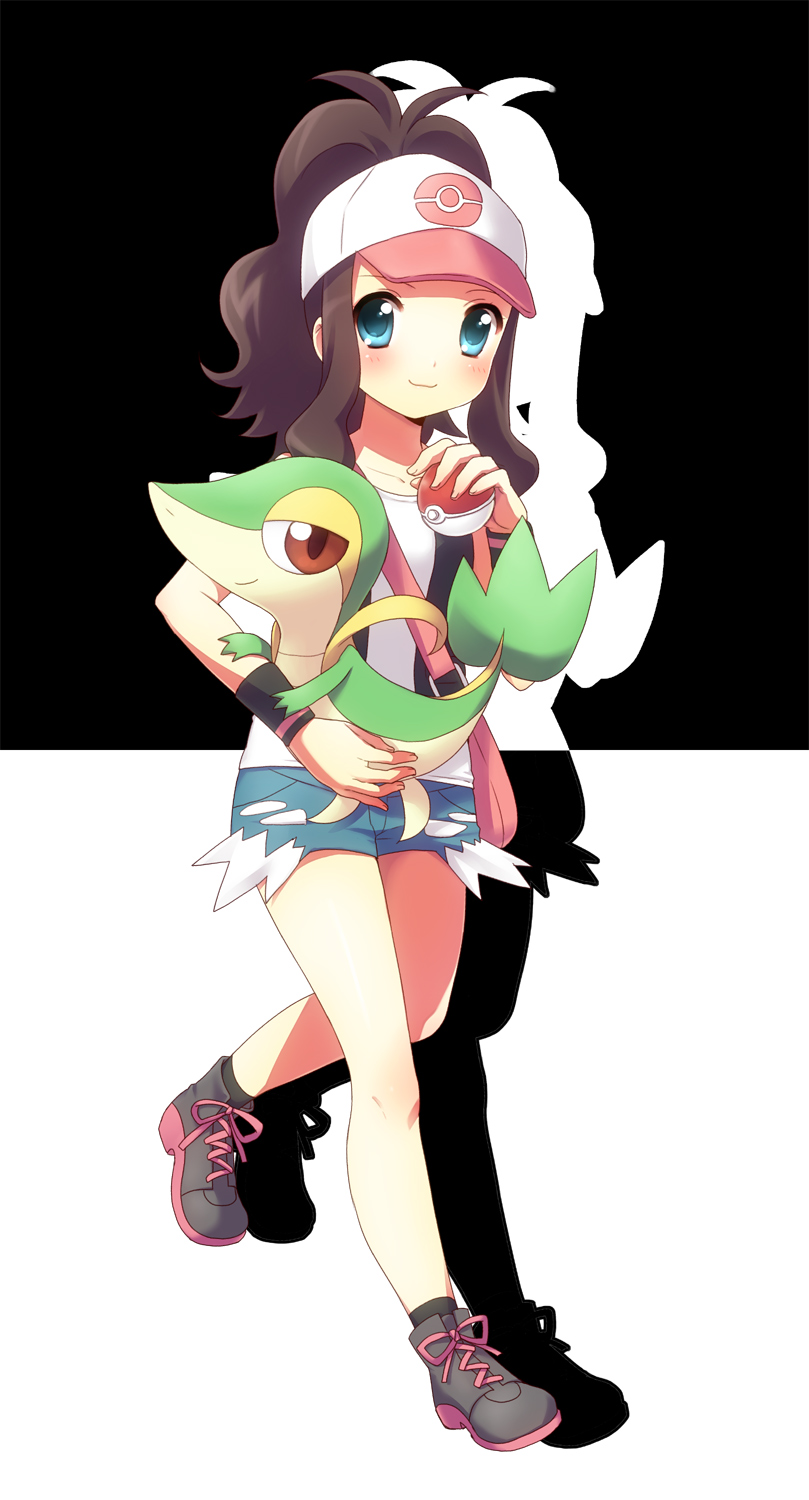 usashiro mani pokemon pokemon bw snivy touko (pokemon) | #136827 | yande.re