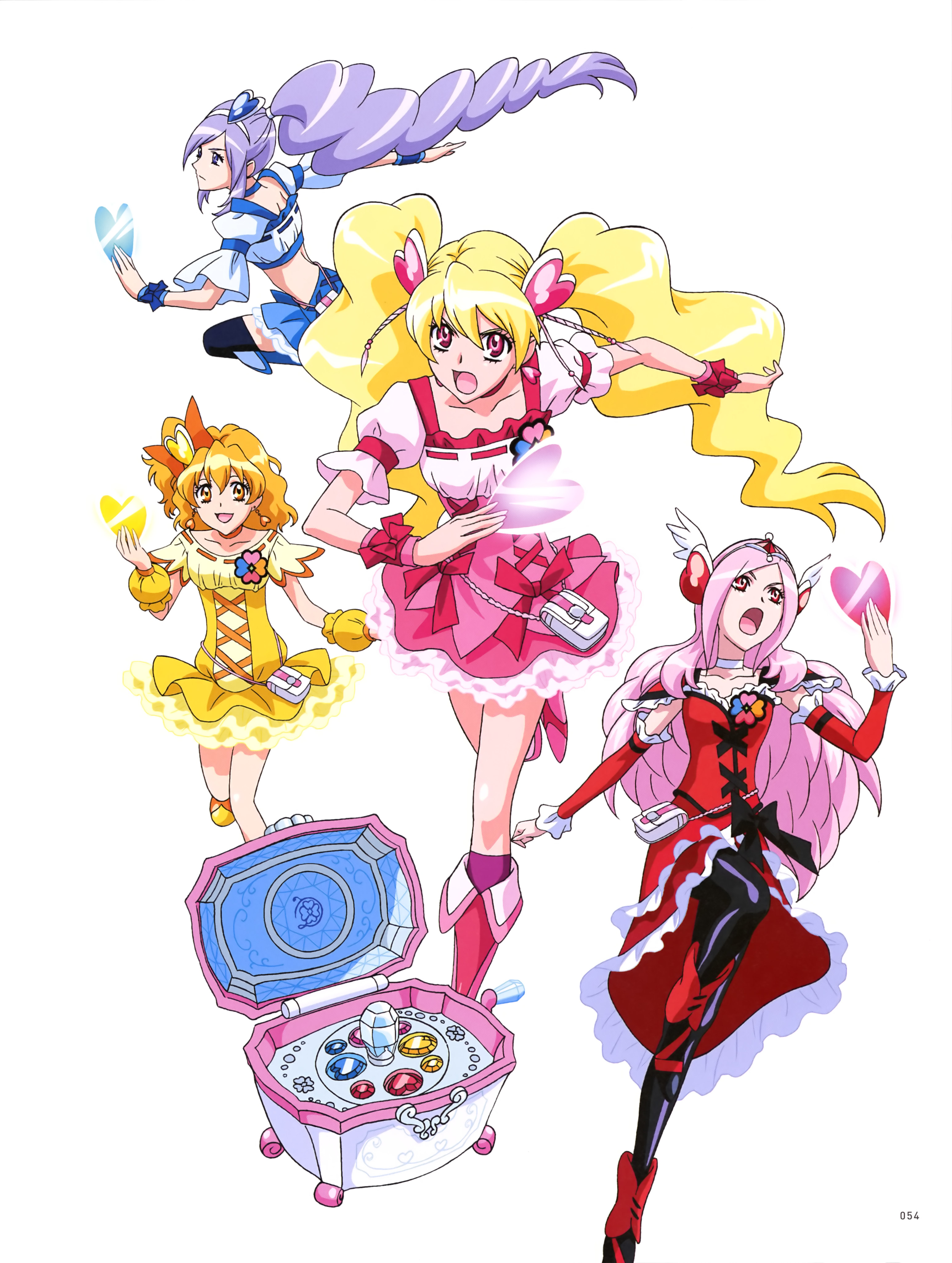 fresh pretty cure! pretty cure aono miki higashi setsuna momozono love ...