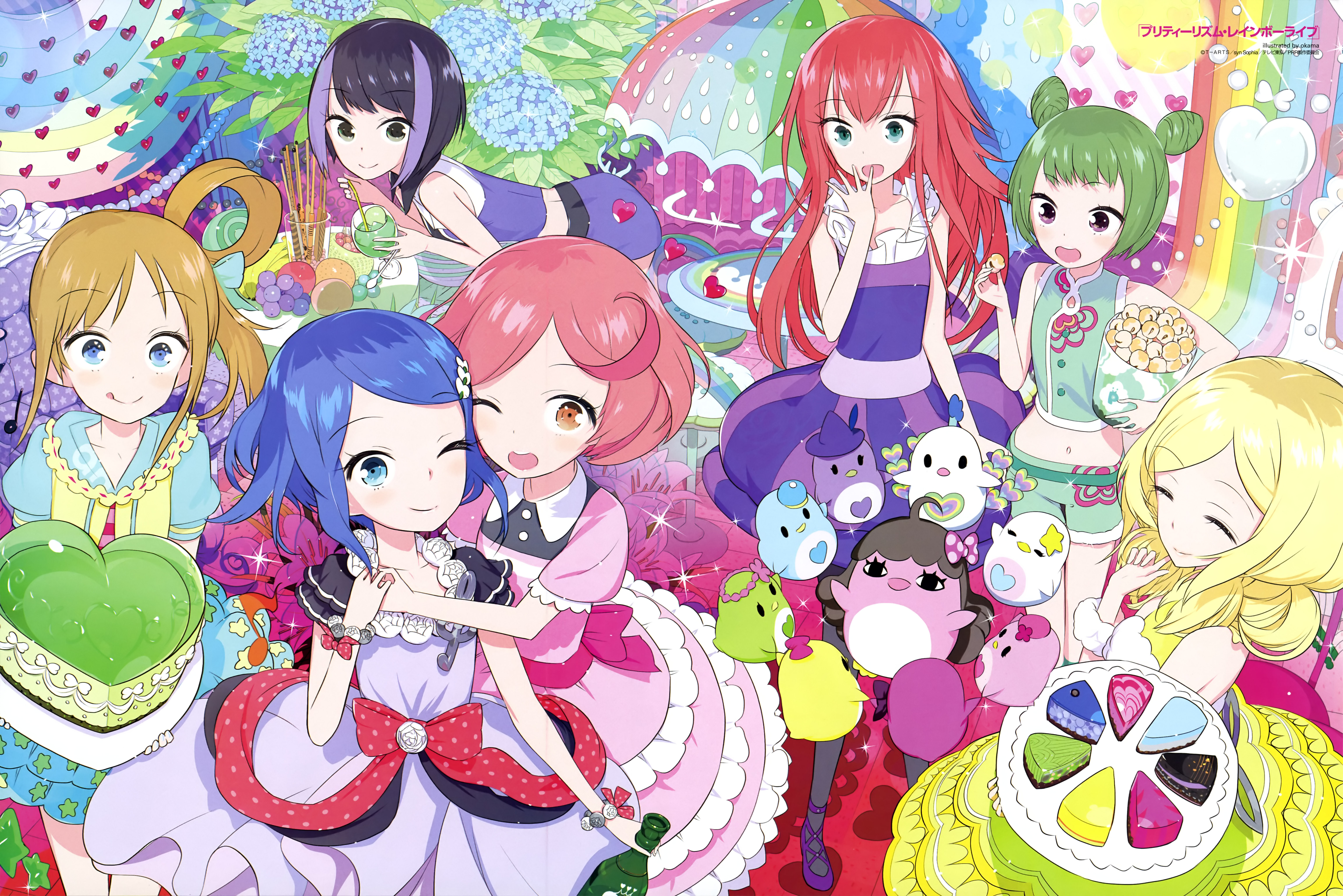 okama pretty rhythm pretty rhythm: rainbow live ayase naru fukuhara an ...