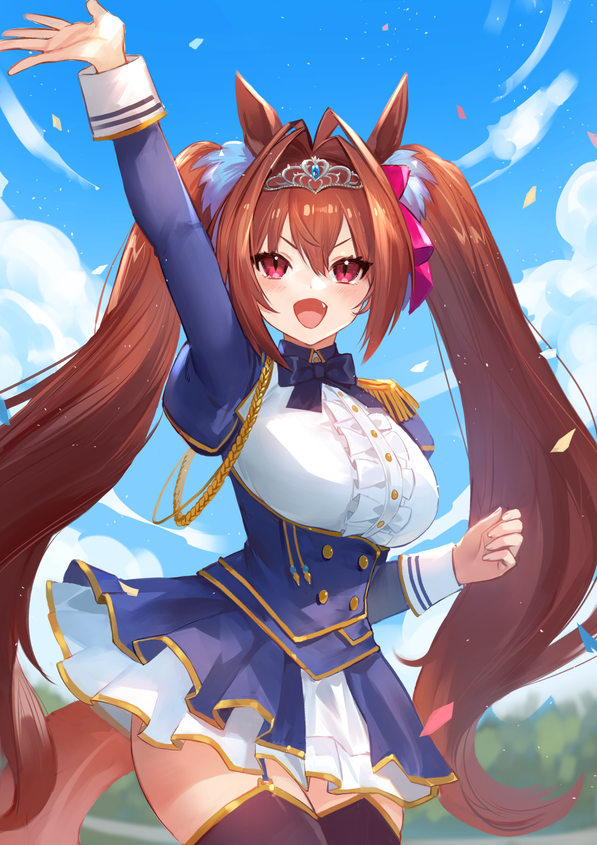 nima (niru54) uma musume pretty derby daiwa scarlet (umamusume) animal ...