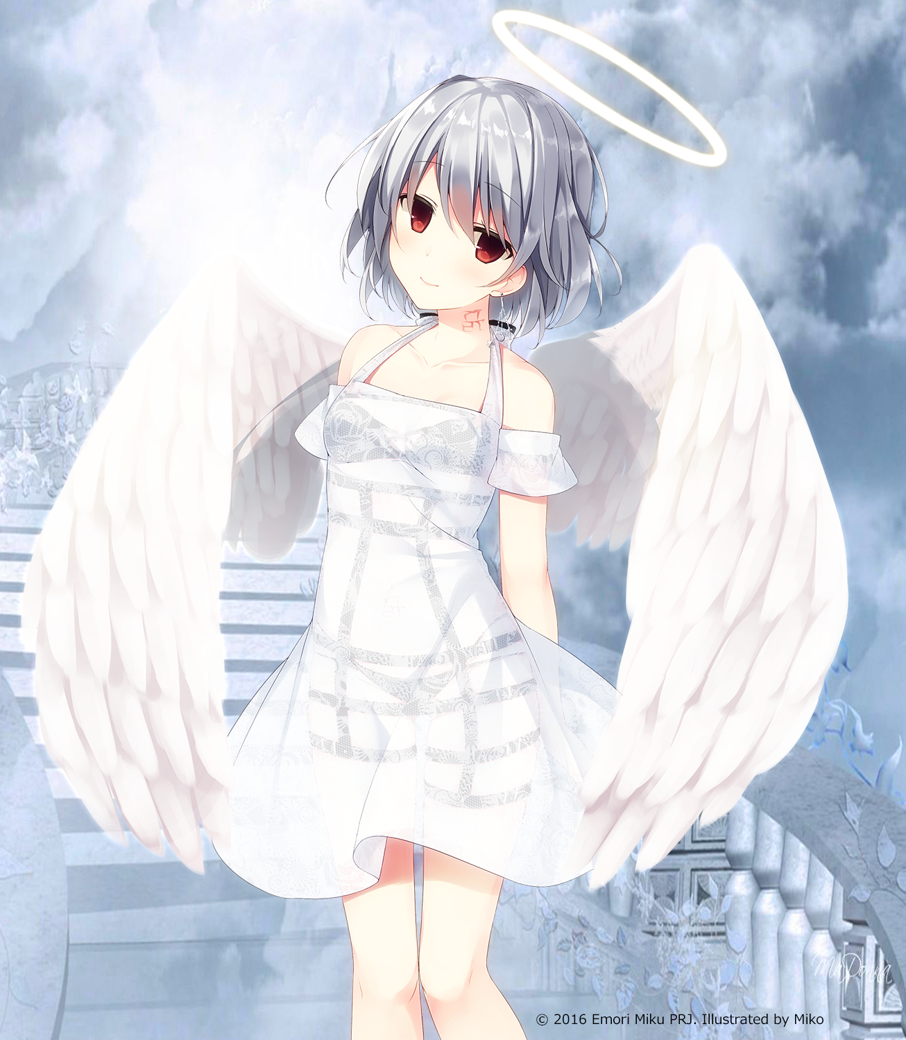 angel miko 92 wings | #386297 | yande.re