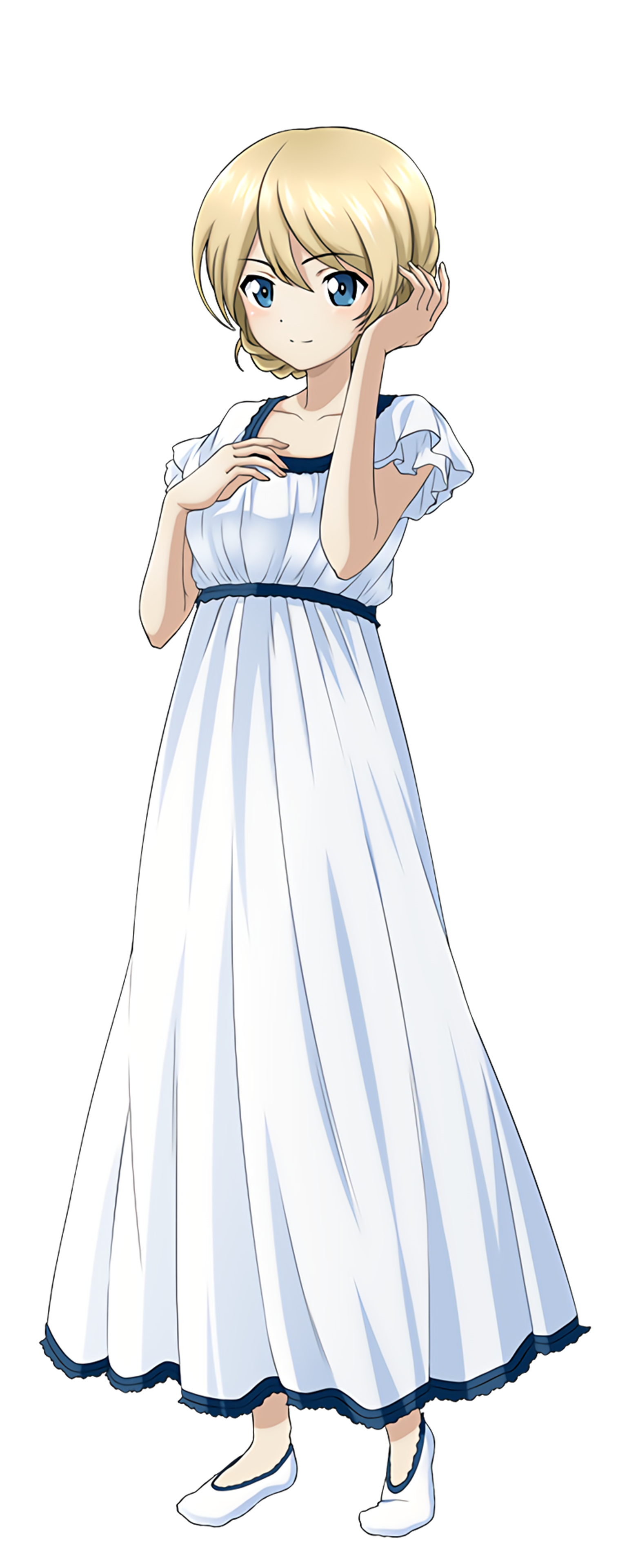 girls und panzer darjeeling dress transparent png | #445457 | yande.re