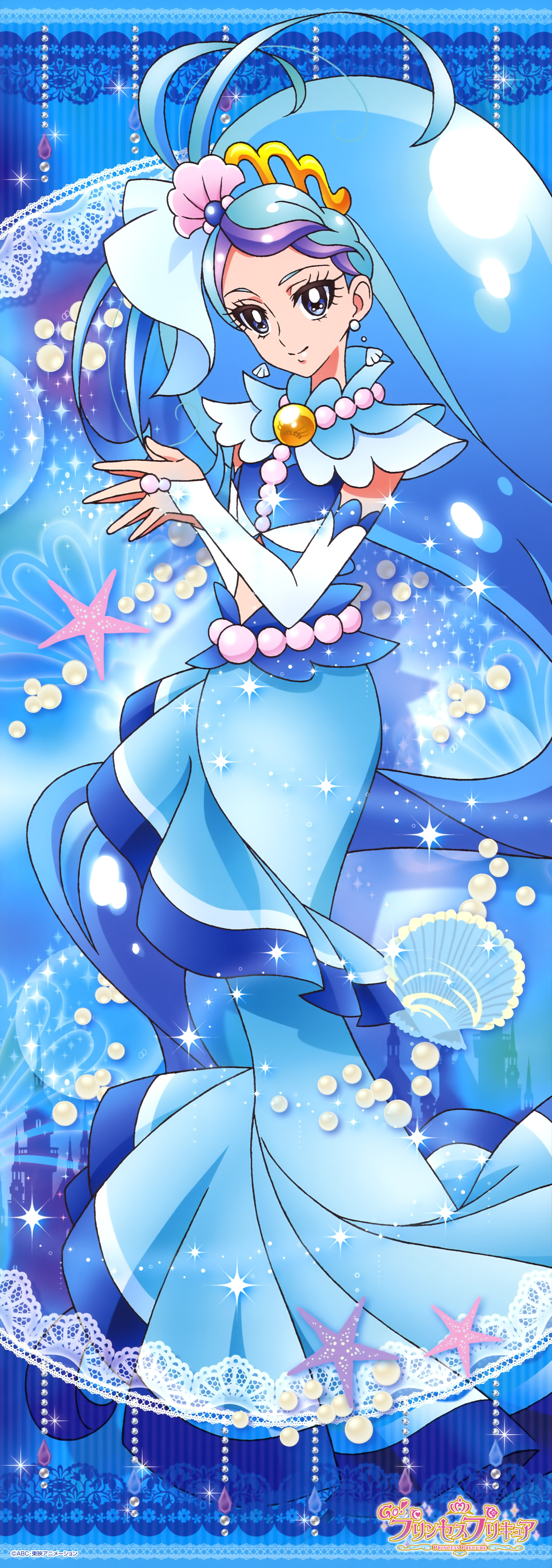 kaidou minami, cure mermaid, and cure mermaid (precure and 1 more ...