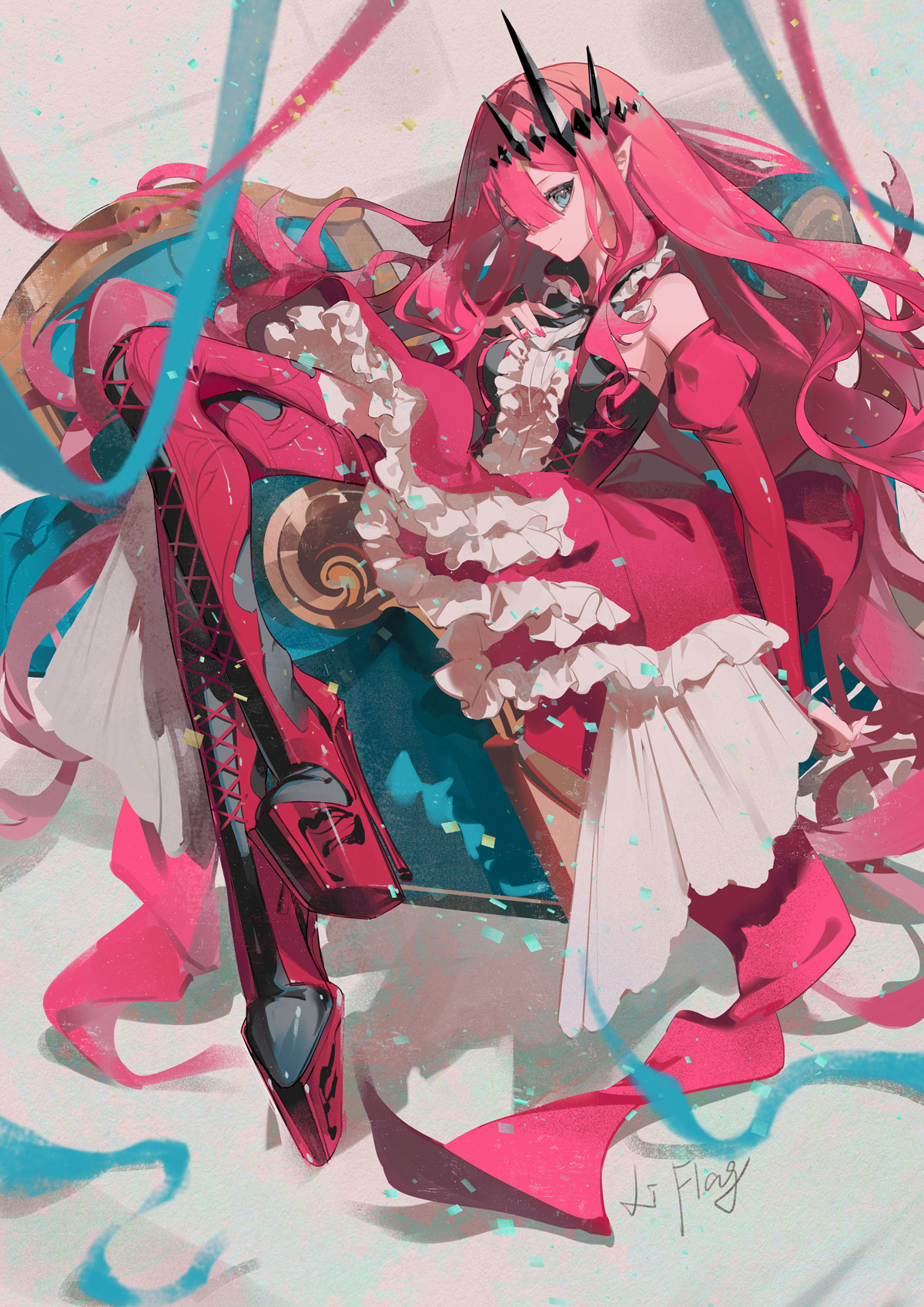 lirseven fate/grand order fairy knight tristan (fate) dress heels ...