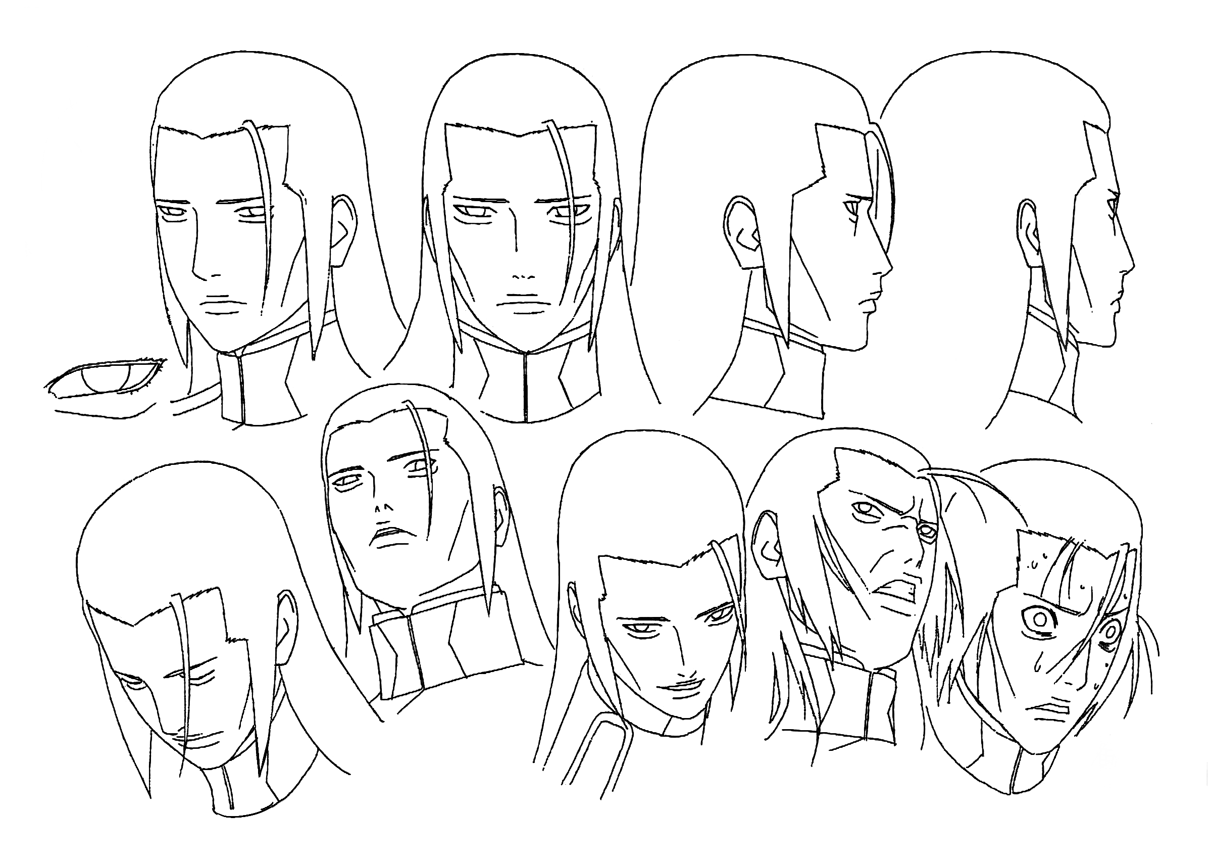 nishio tetsuya naruto naruto shippuden mui (naruto) character design ...