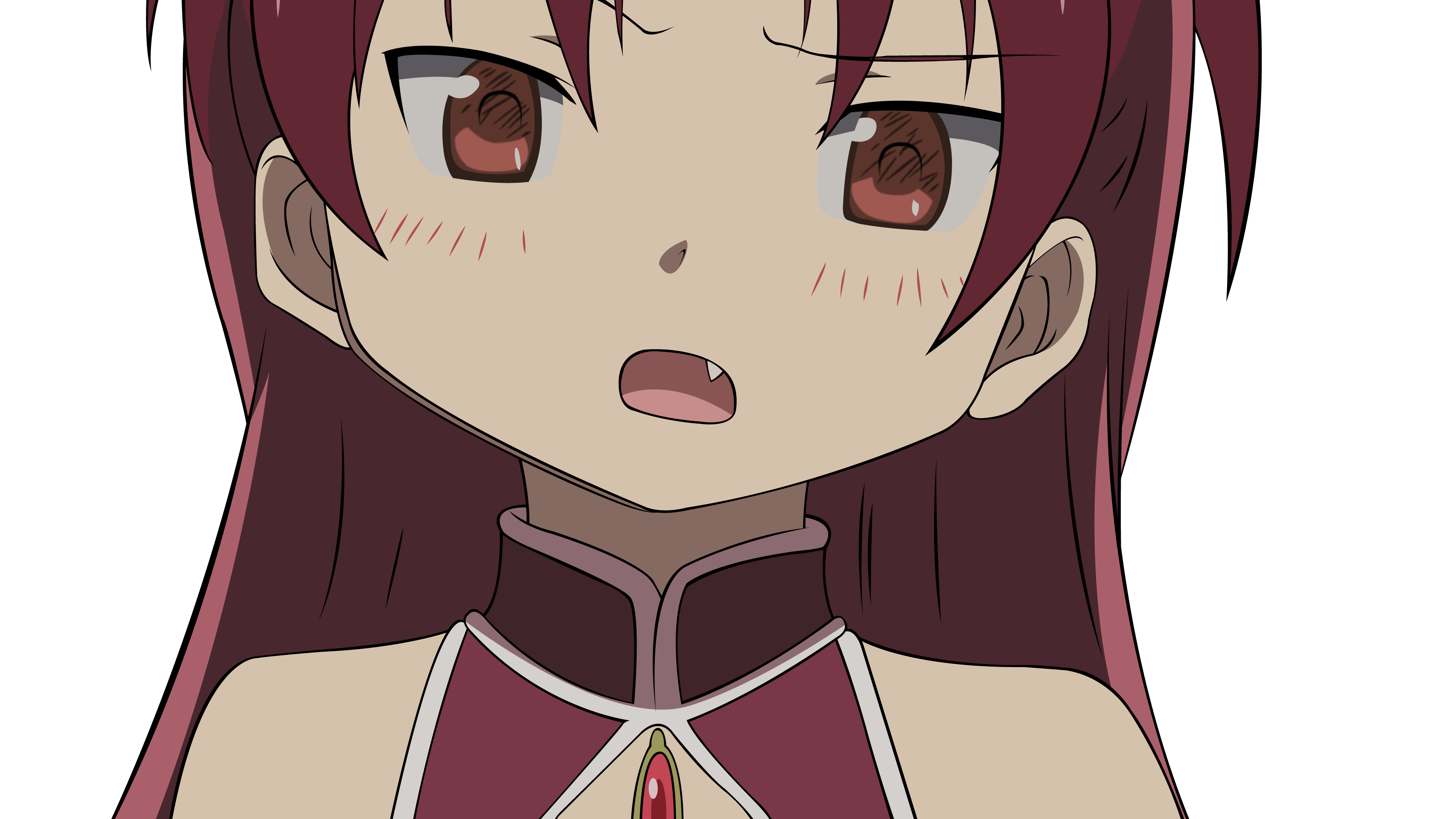 mahou shoujo madoka magica sakura kyouko transparent png vector trace ...