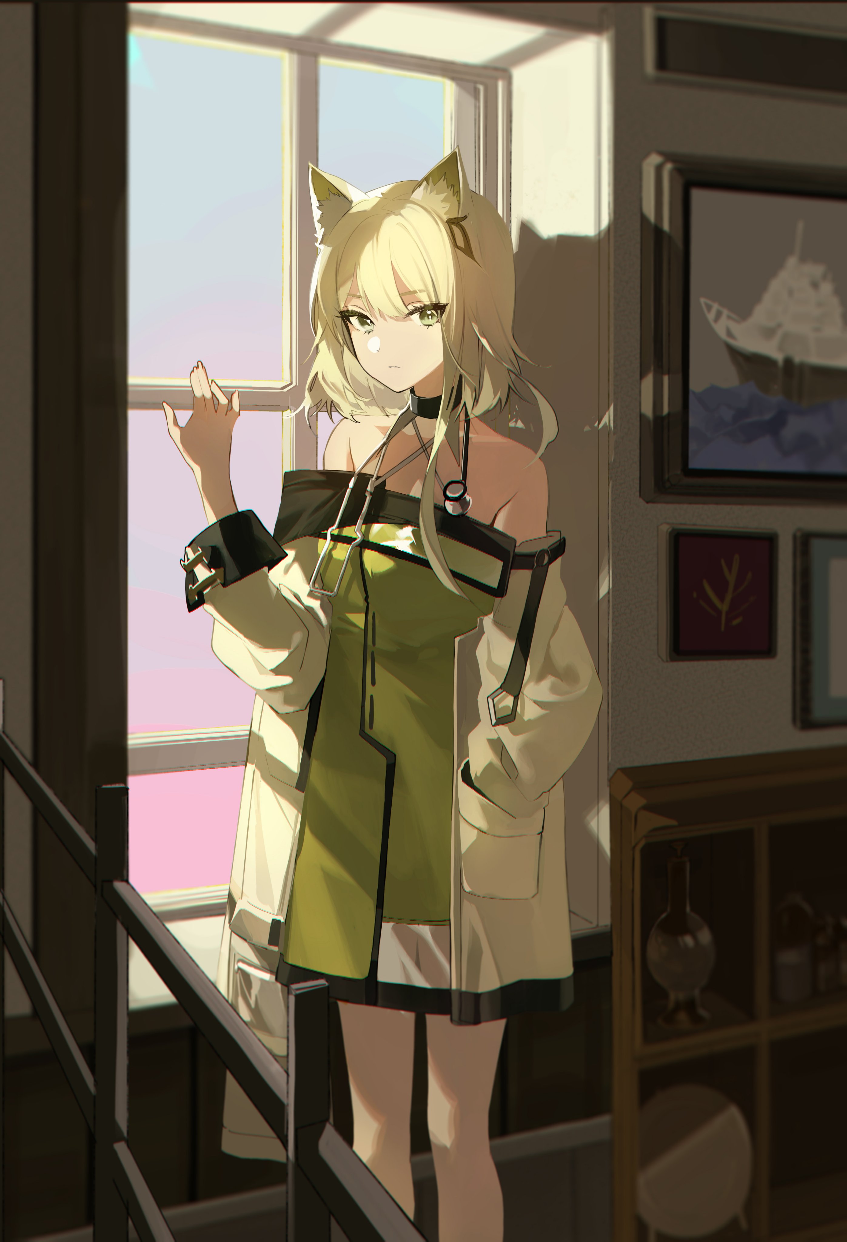 retty2706 arknights kal'tsit (arknights) animal ears nekomimi | #984091 ...