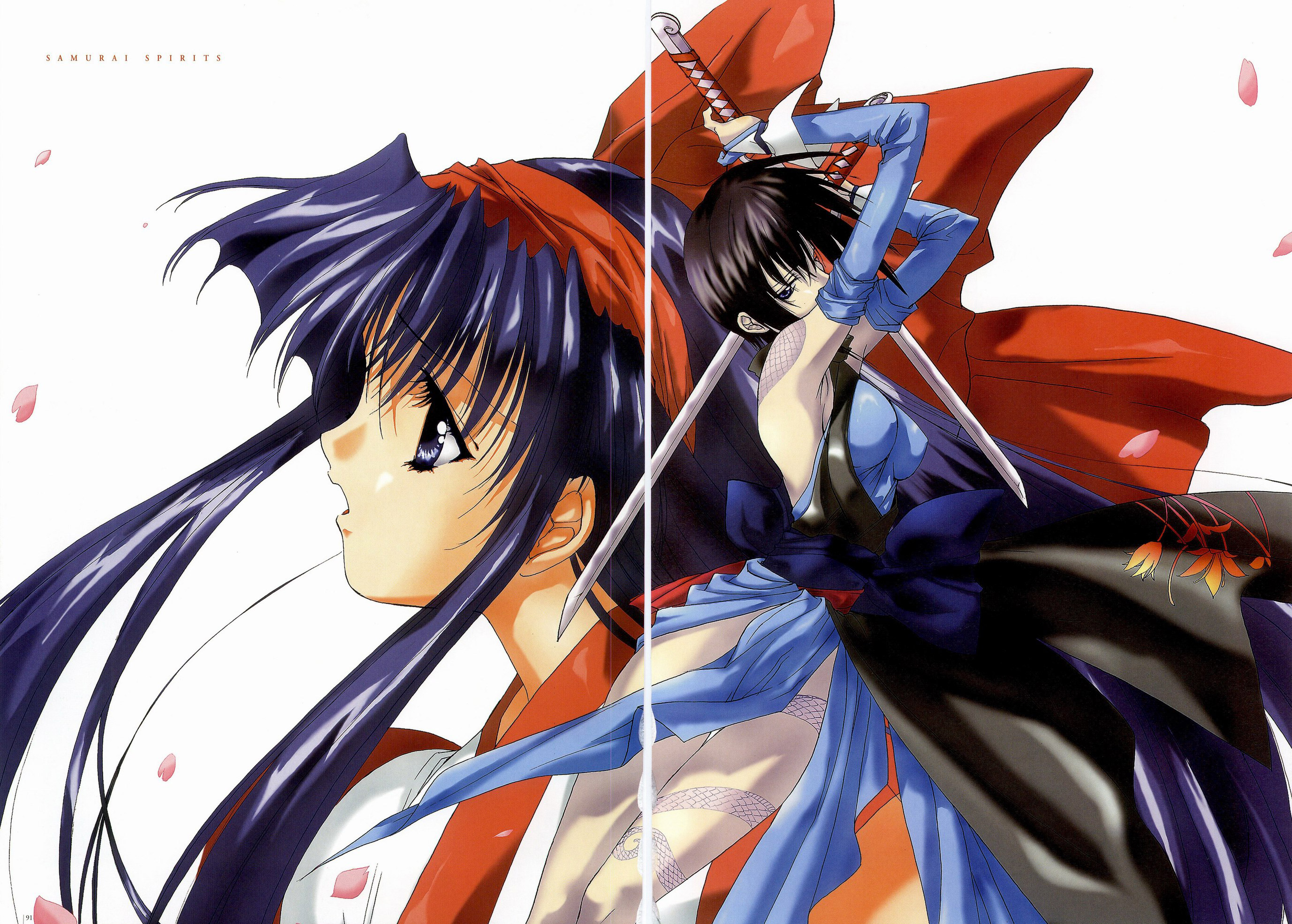 snk nanase aoi samurai spirits nakoruru shiki (samurai spirits) fixme ...
