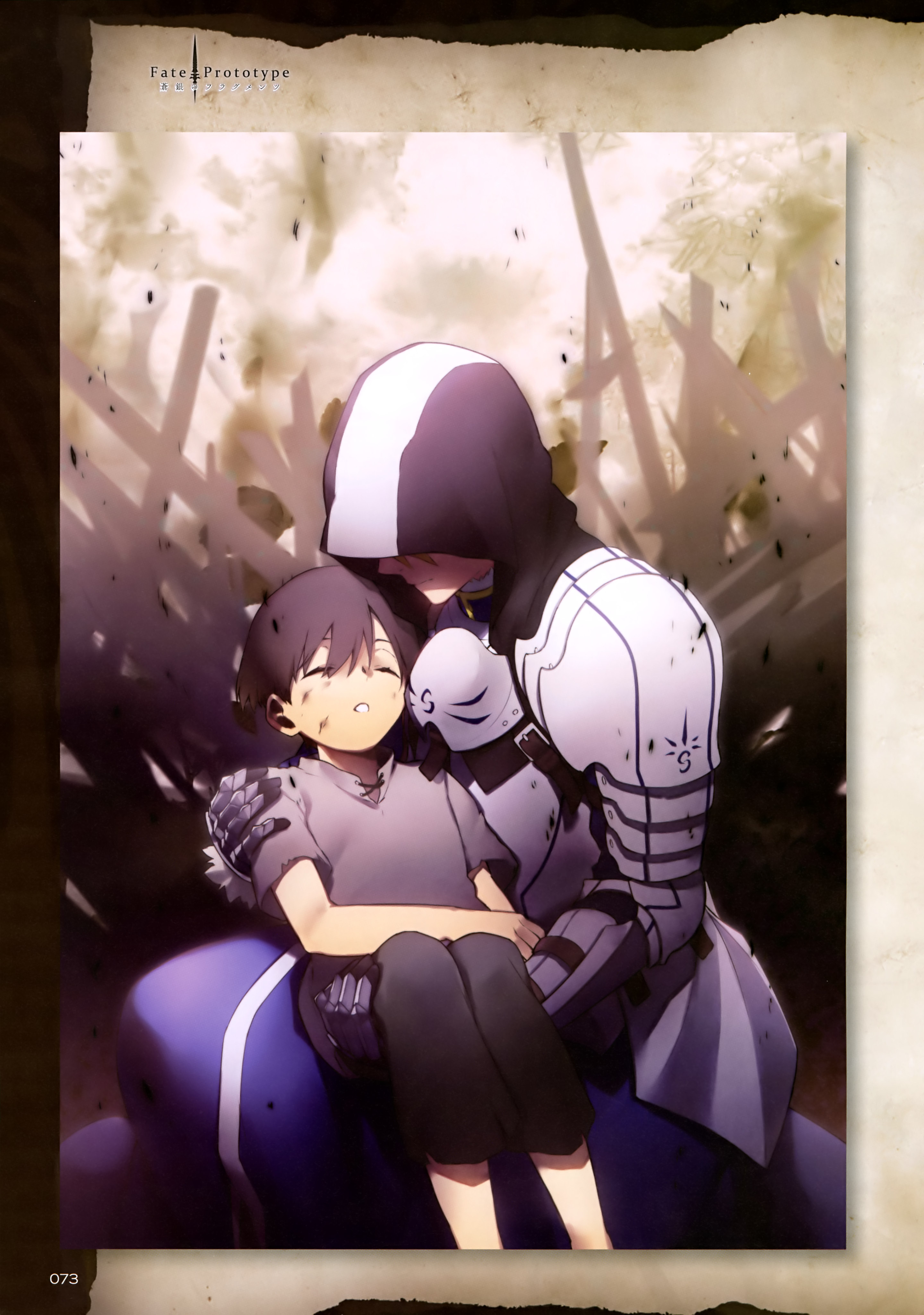 type-moon nakahara fate/prototype fate/prototype: fragments of blue and ...