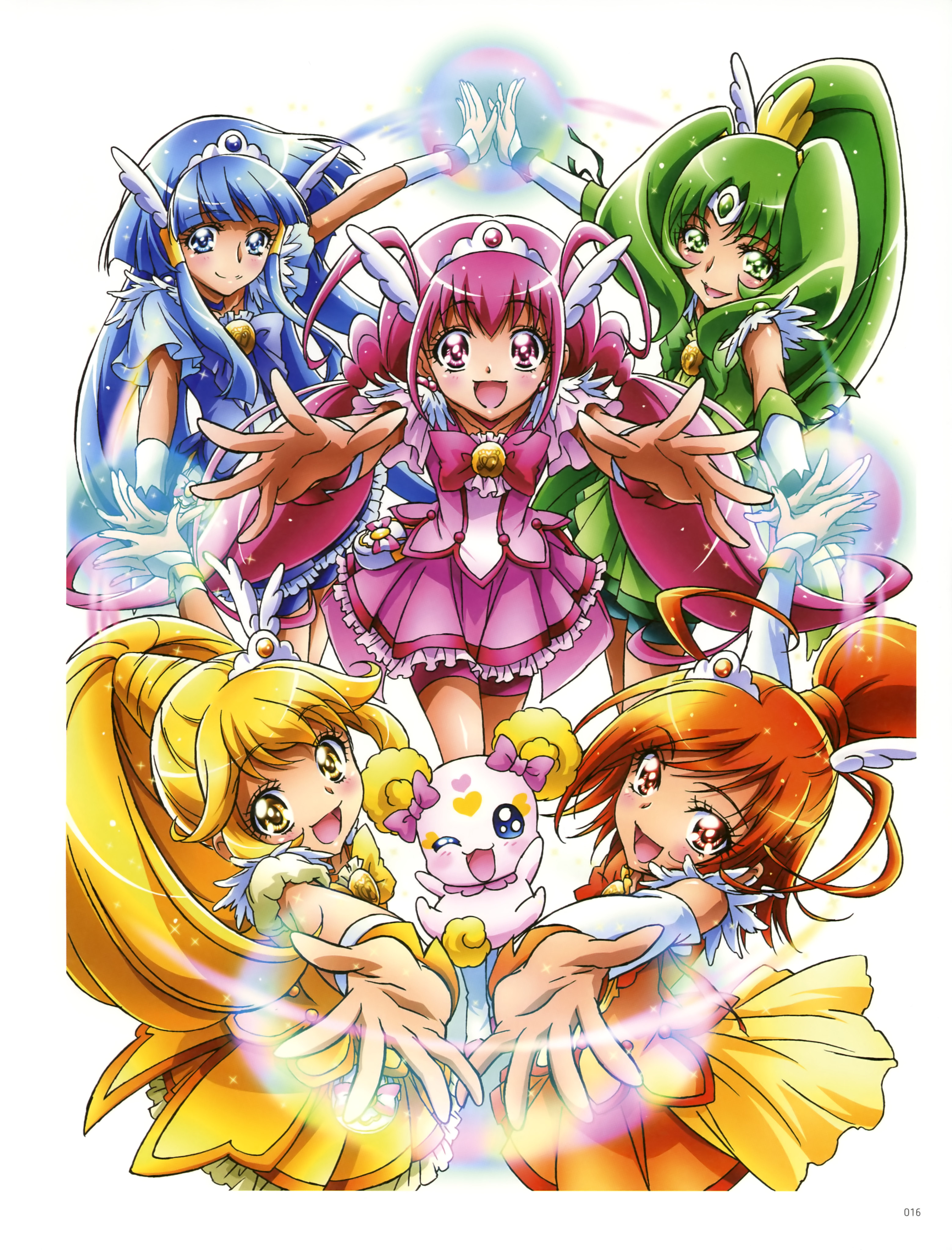 kawamura toshie pretty cure smile precure! aoki reika hino akane ...
