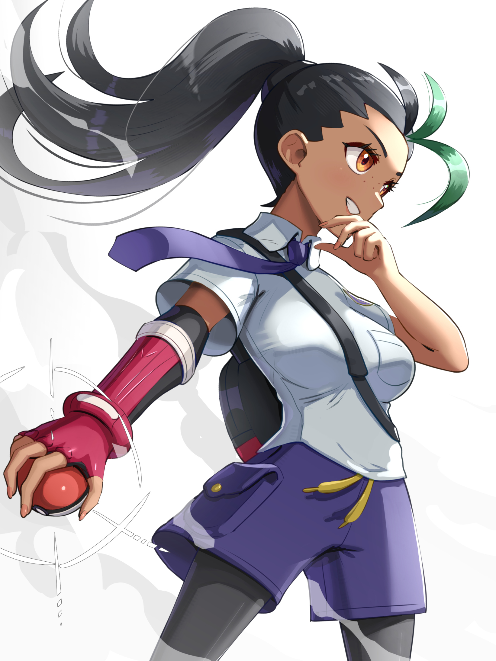 gonzarez pokemon pokemon sv nemona (pokemon) pantyhose seifuku ...