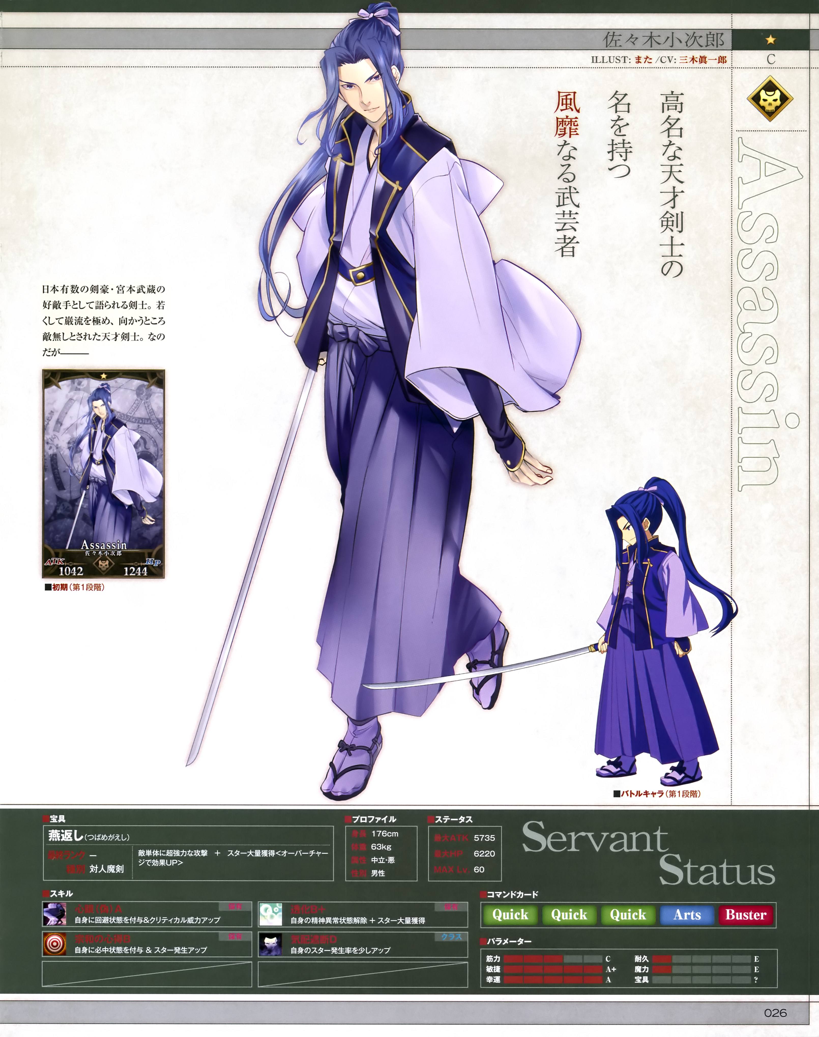 type-moon mata (azuazuazu19) fate/grand order fate/stay night assassin ...