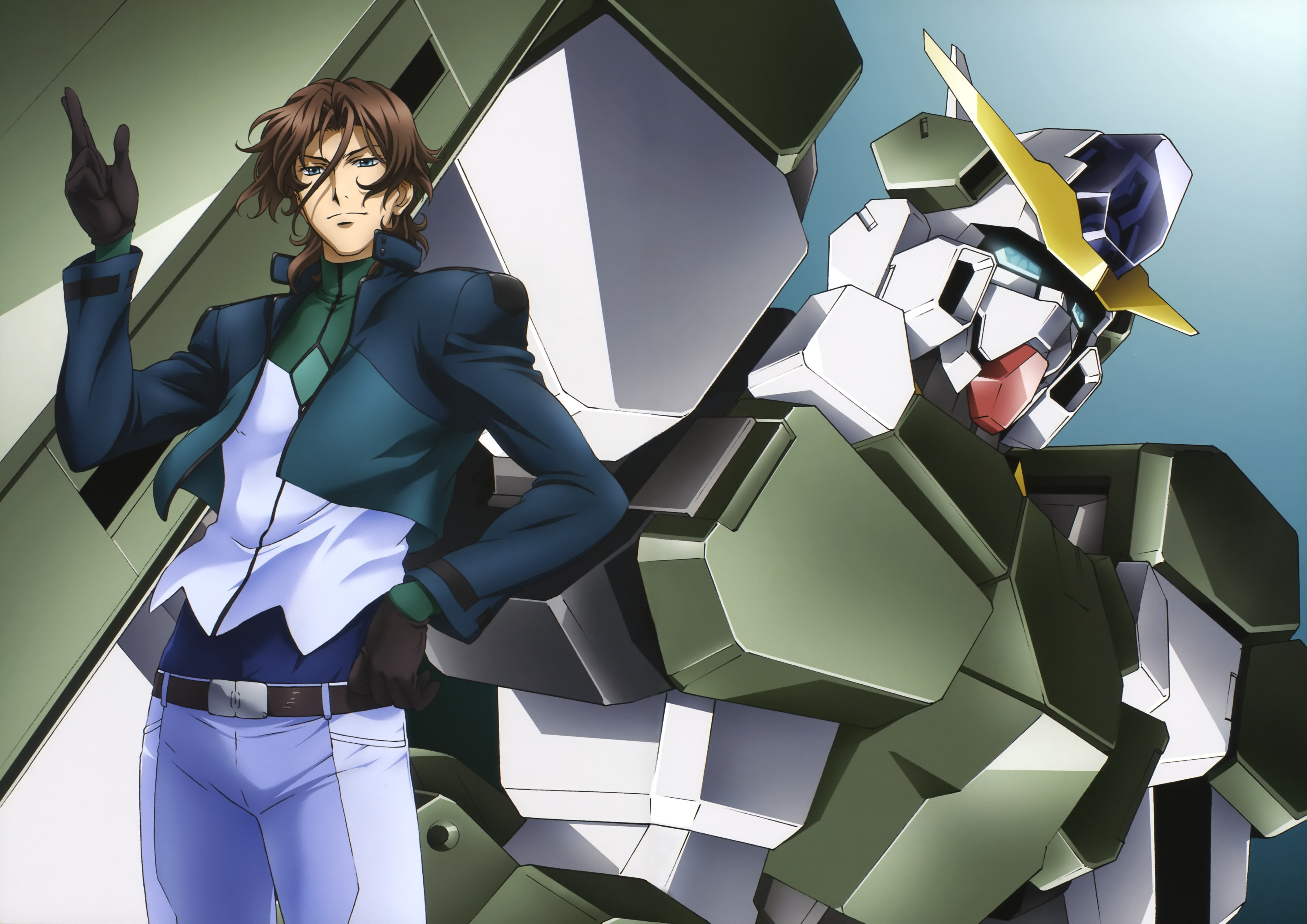 chiba michinori ootsuka ken gundam gundam 00 gundam 00: a wakening of ...