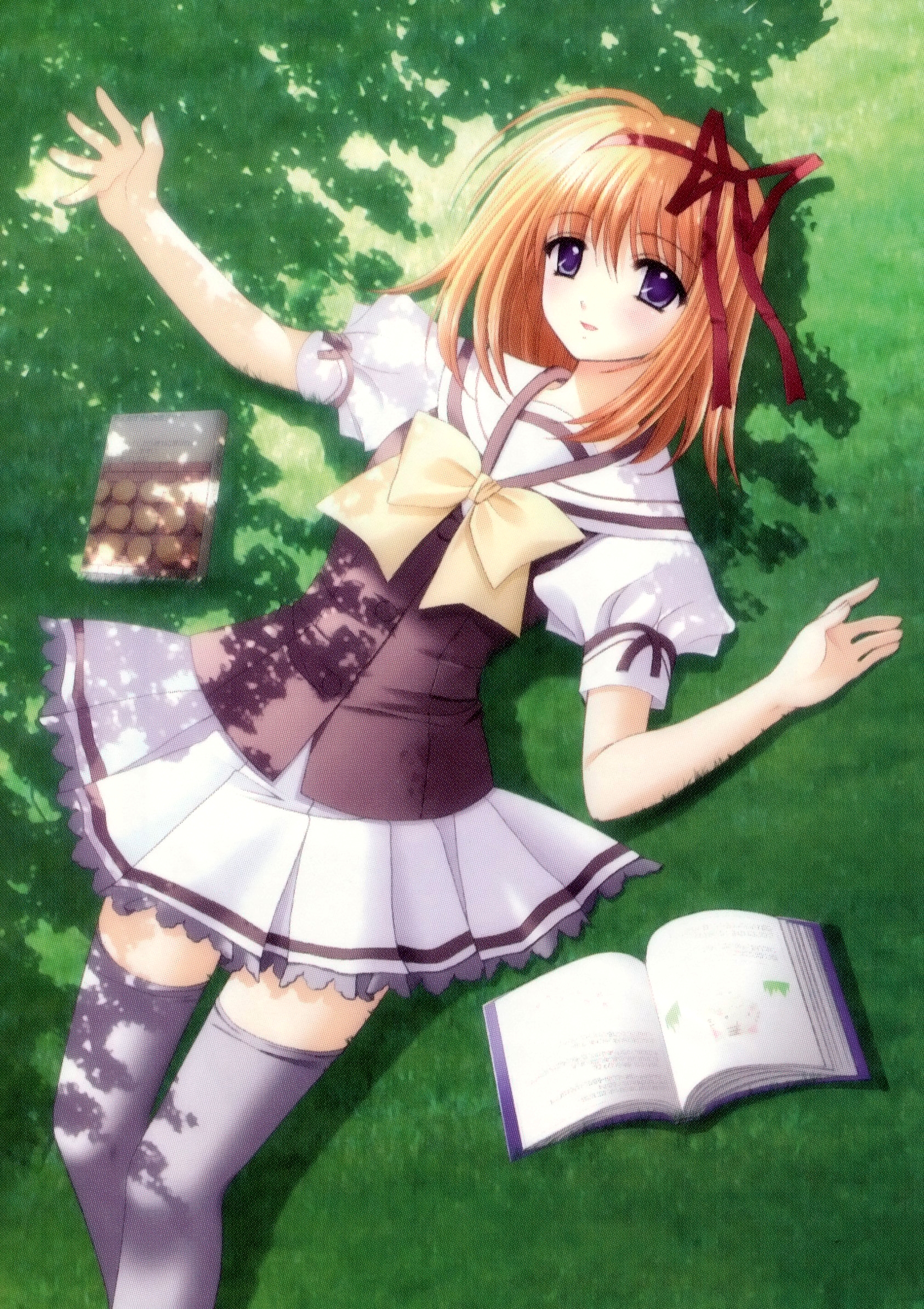 nishimata aoi shuffle fuyou kaede seifuku screening | #280020 | yande.re