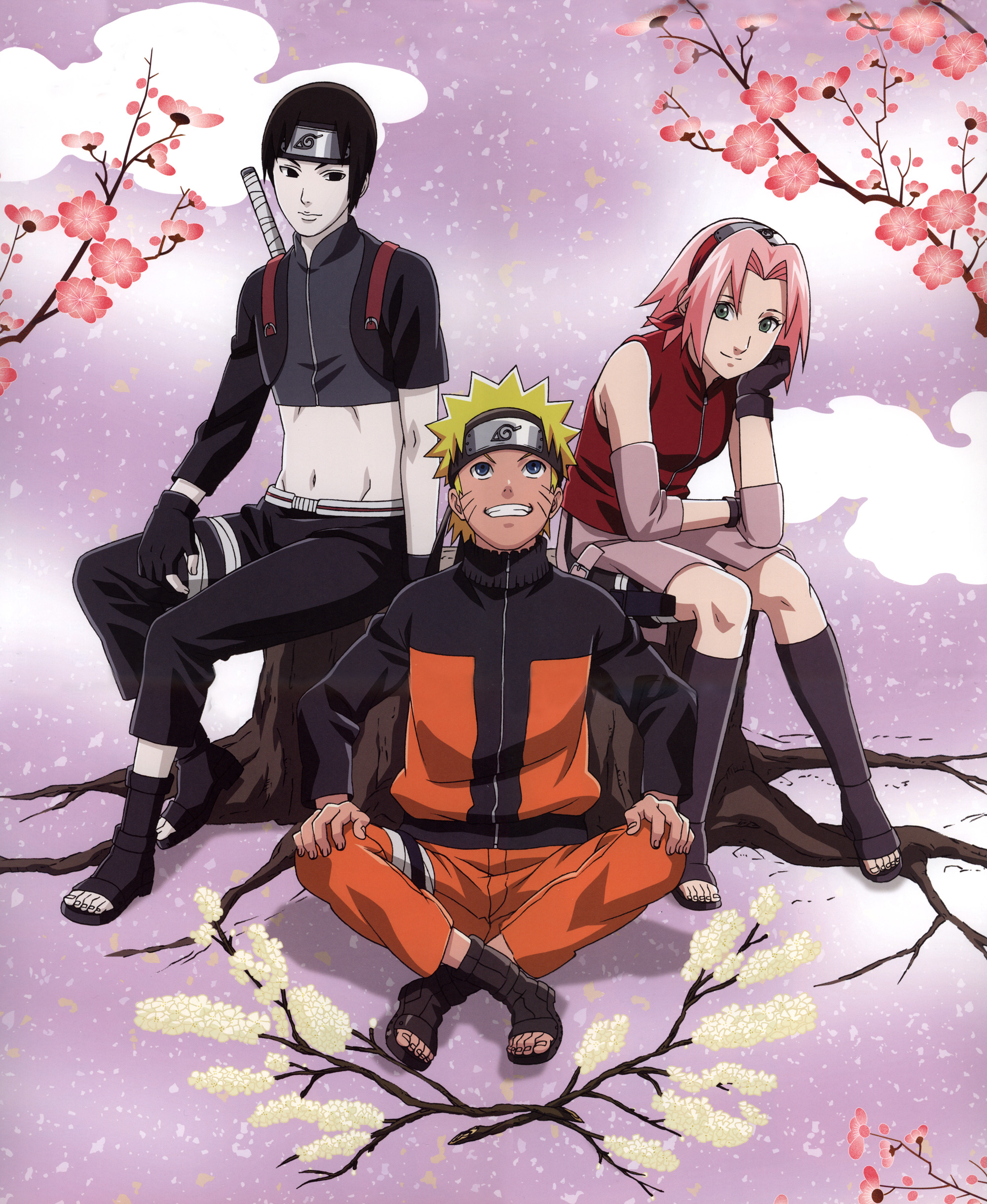 naruto naruto shippuden haruno sakura sai (naruto) uzumaki naruto ...