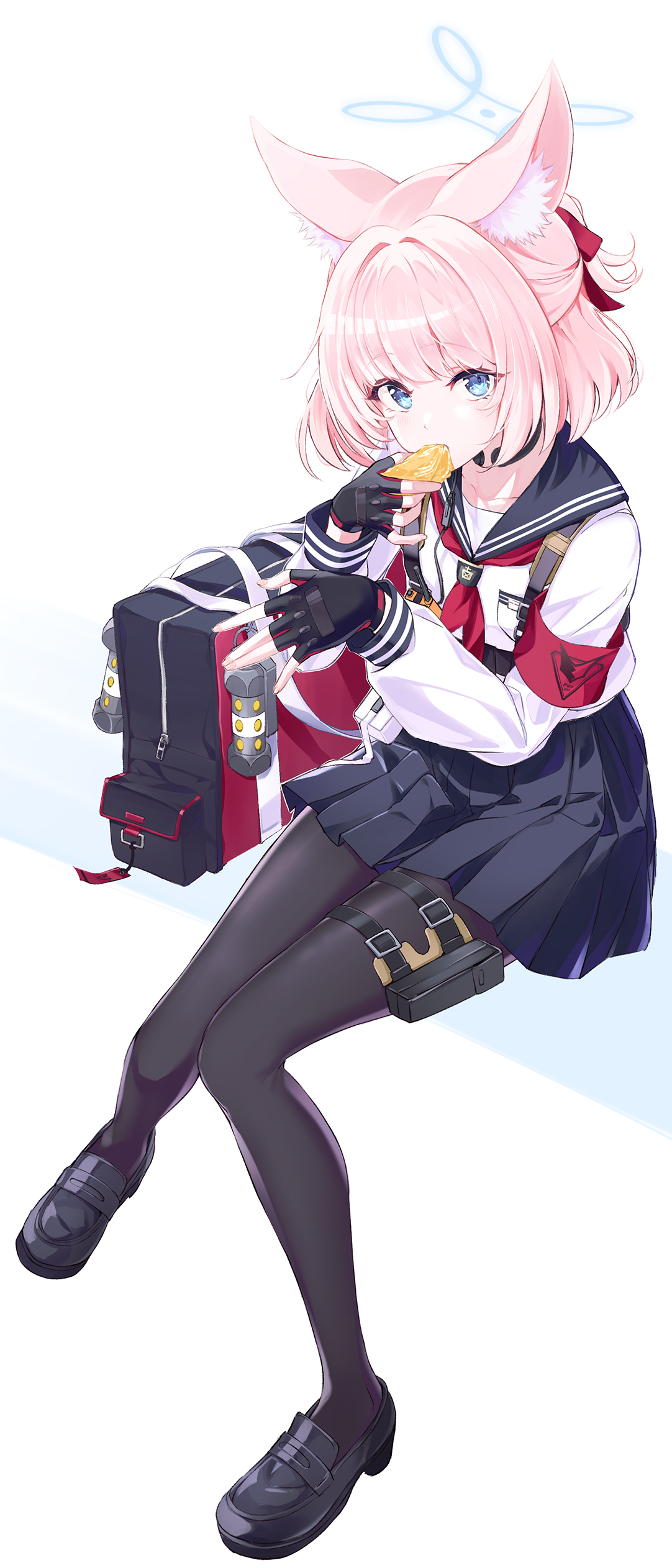 dice gt blue archive niko (blue archive) angel animal ears garter ...