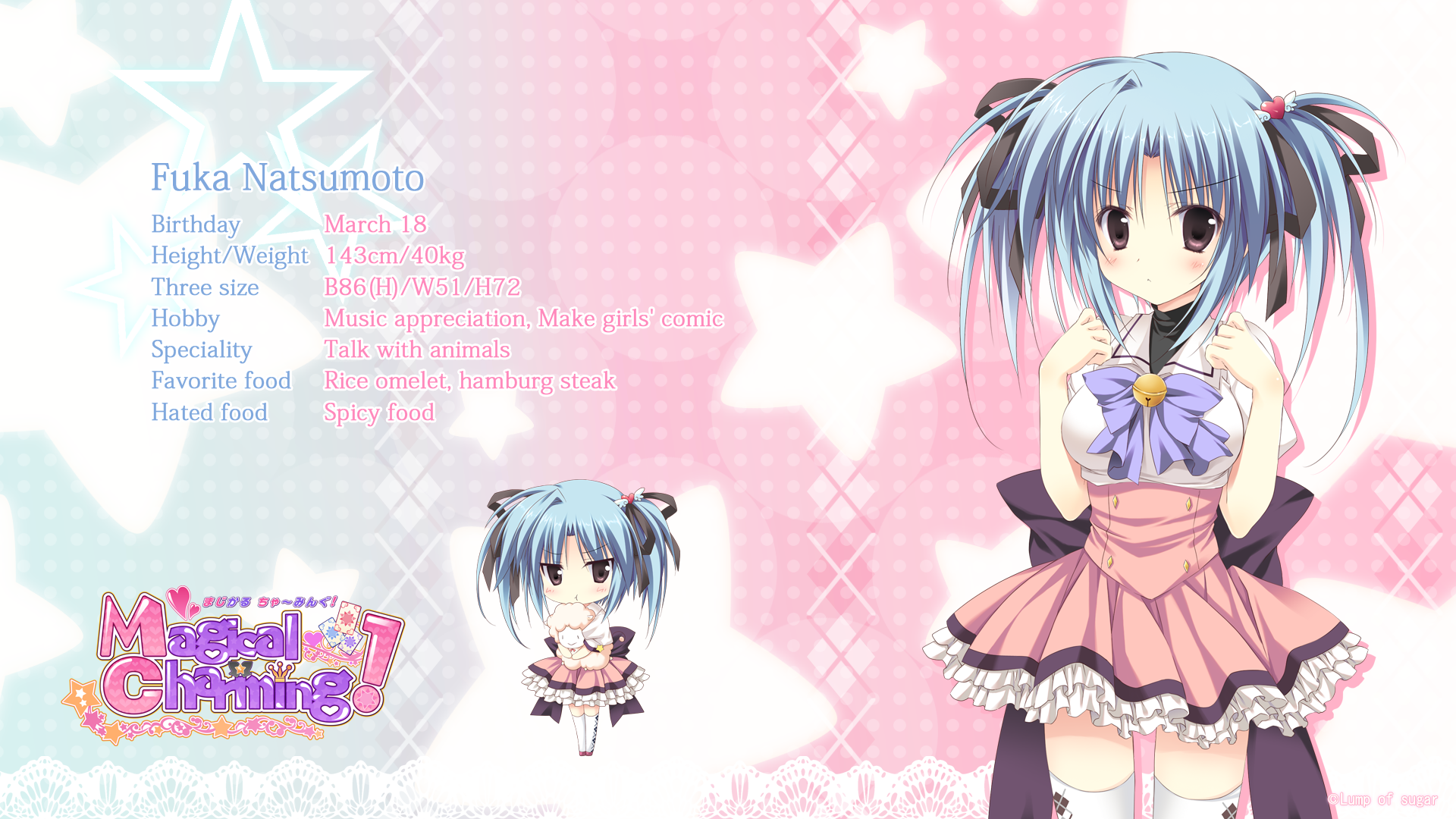 lump of sugar korie riko magical charming! natsumoto fuuka chibi ...