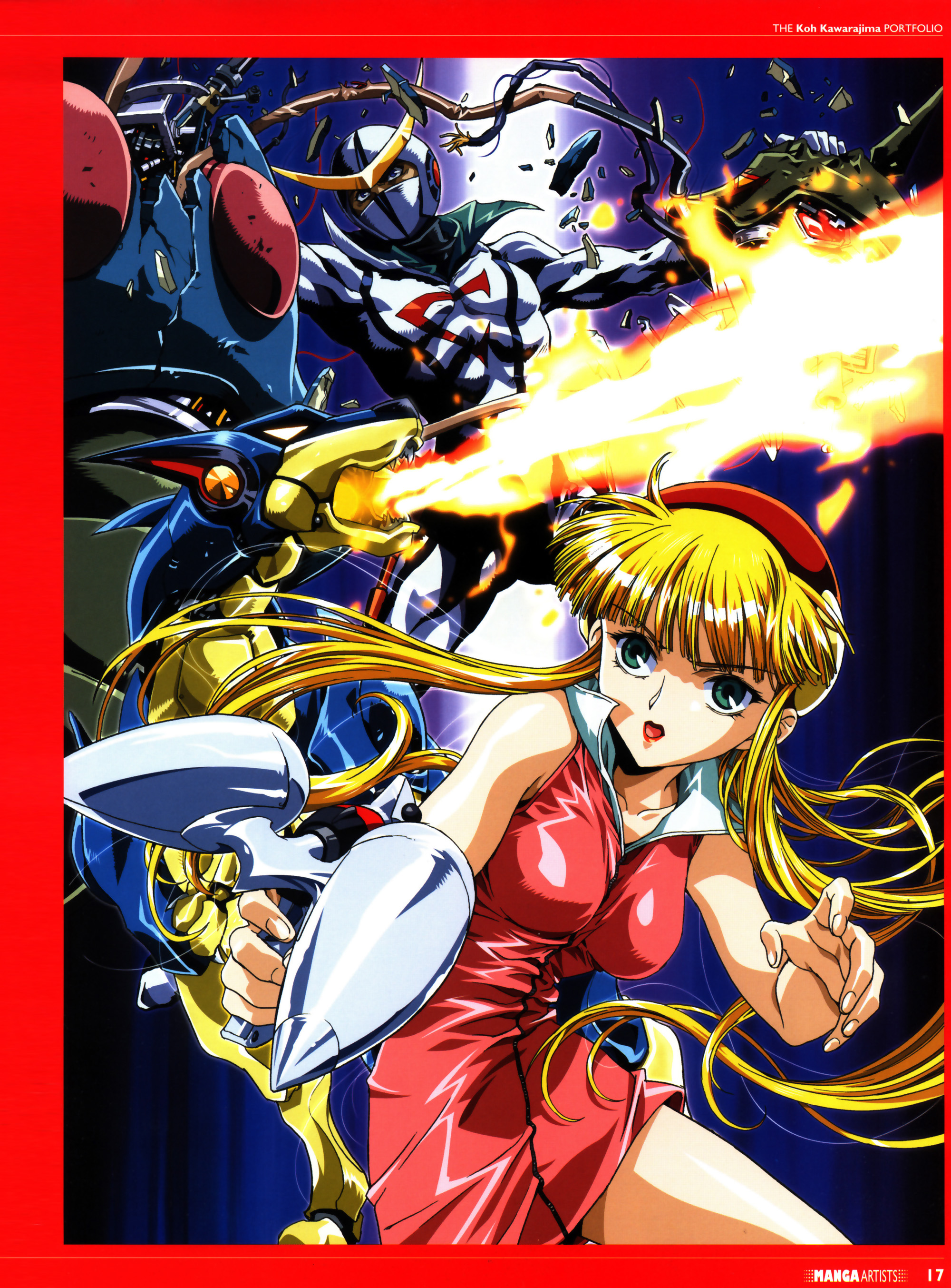 kawarajima koh casshern casshern (character) friender kouzuki luna ...