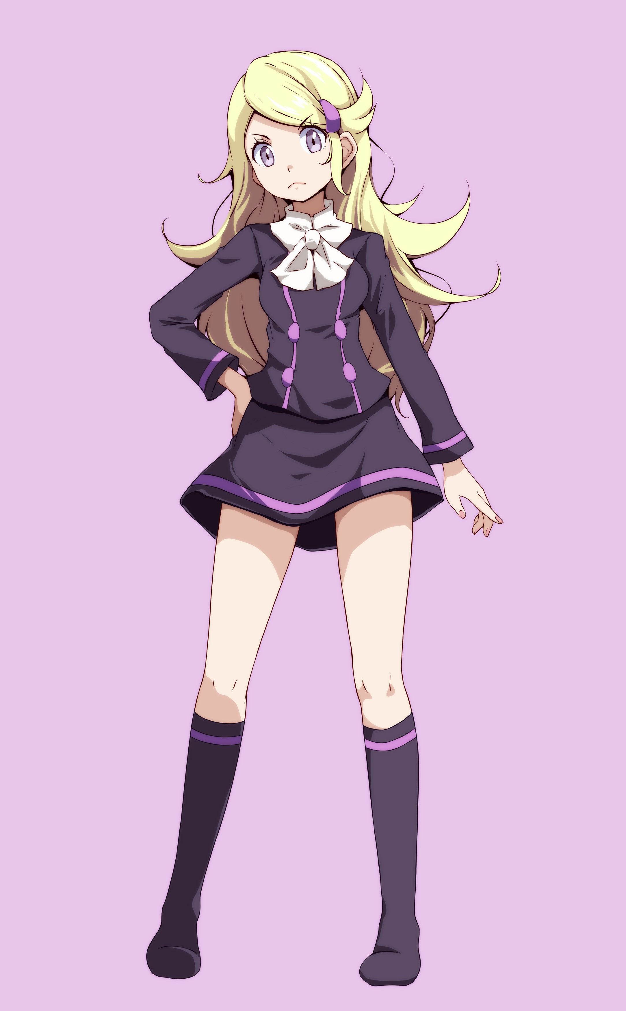 tsukishiro saika pokemon pokemon xy ace trainer (pokemon) seifuku ...
