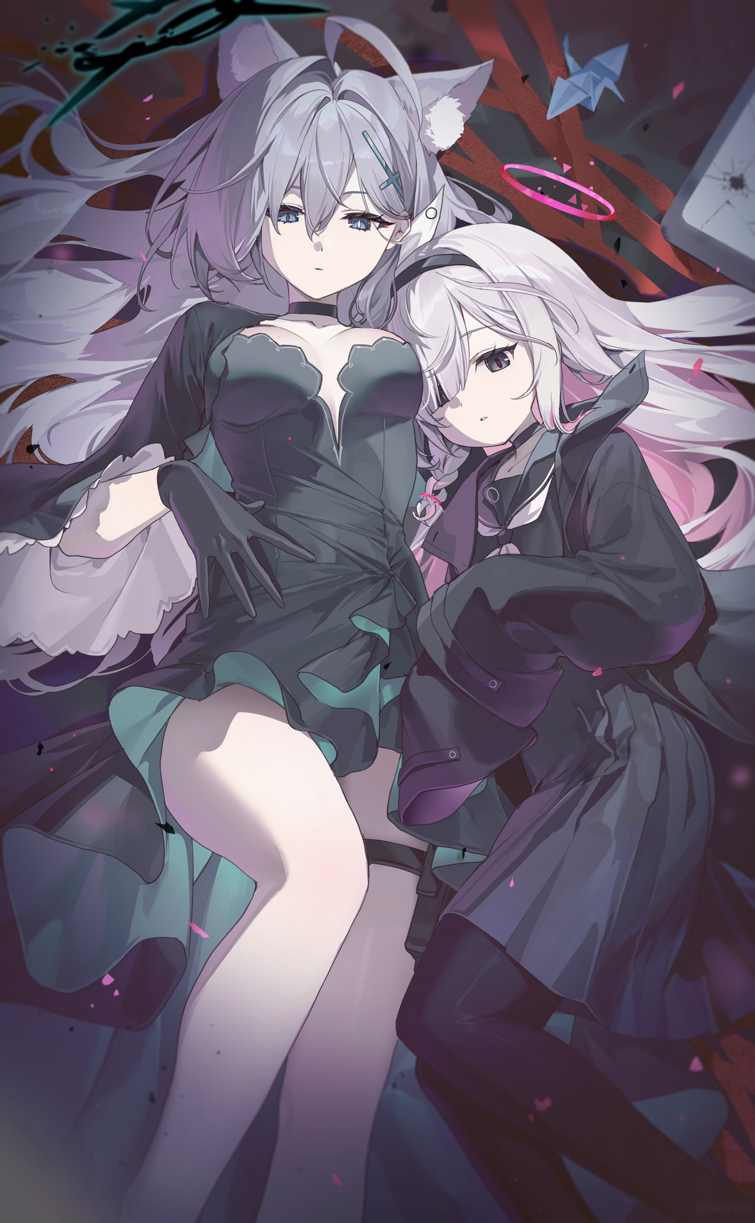 hajin blue archive arona (blue archive) plana (blue archive) shiroko ...