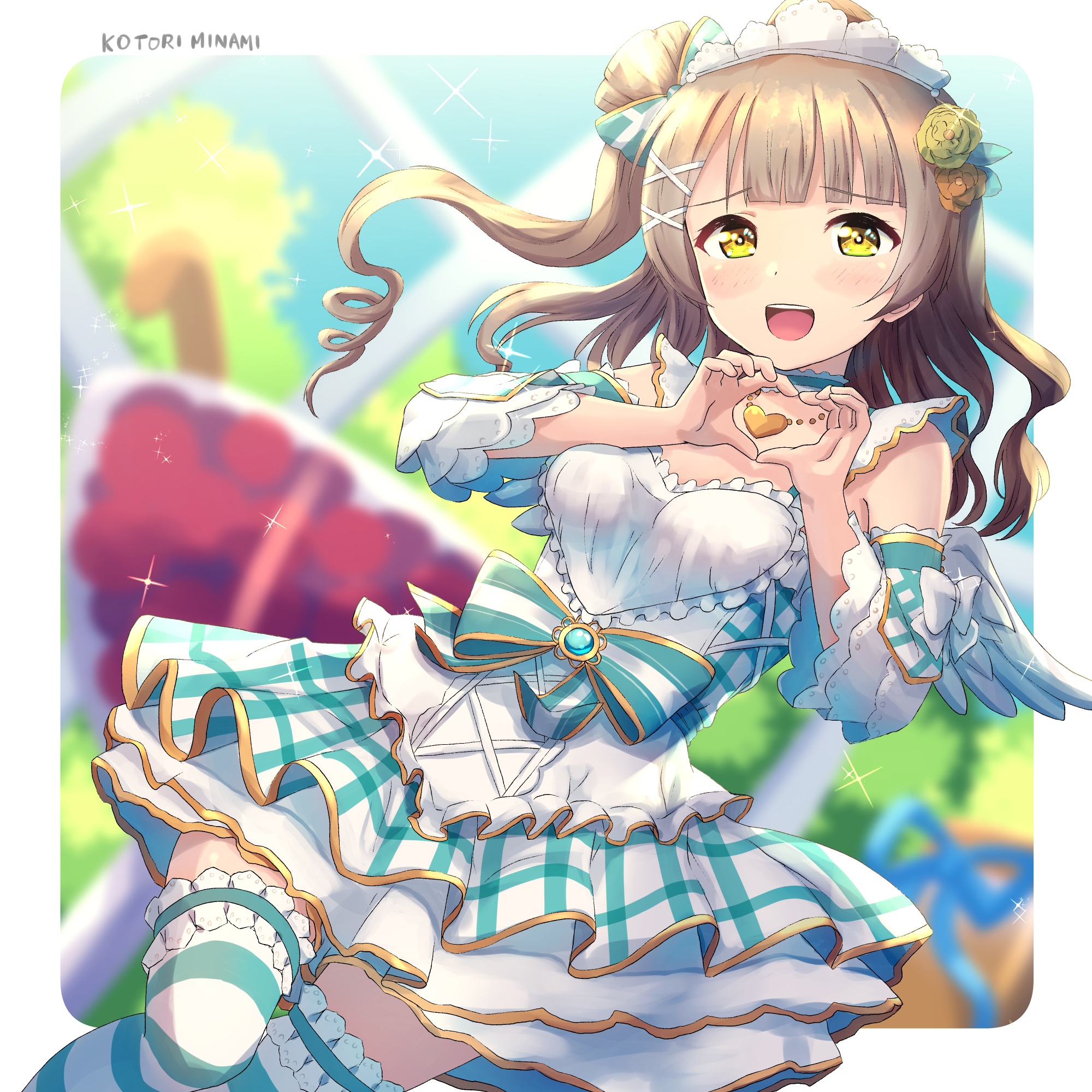 b.ren love live! minami kotori dress garter thighhighs | #682861 | yande.re