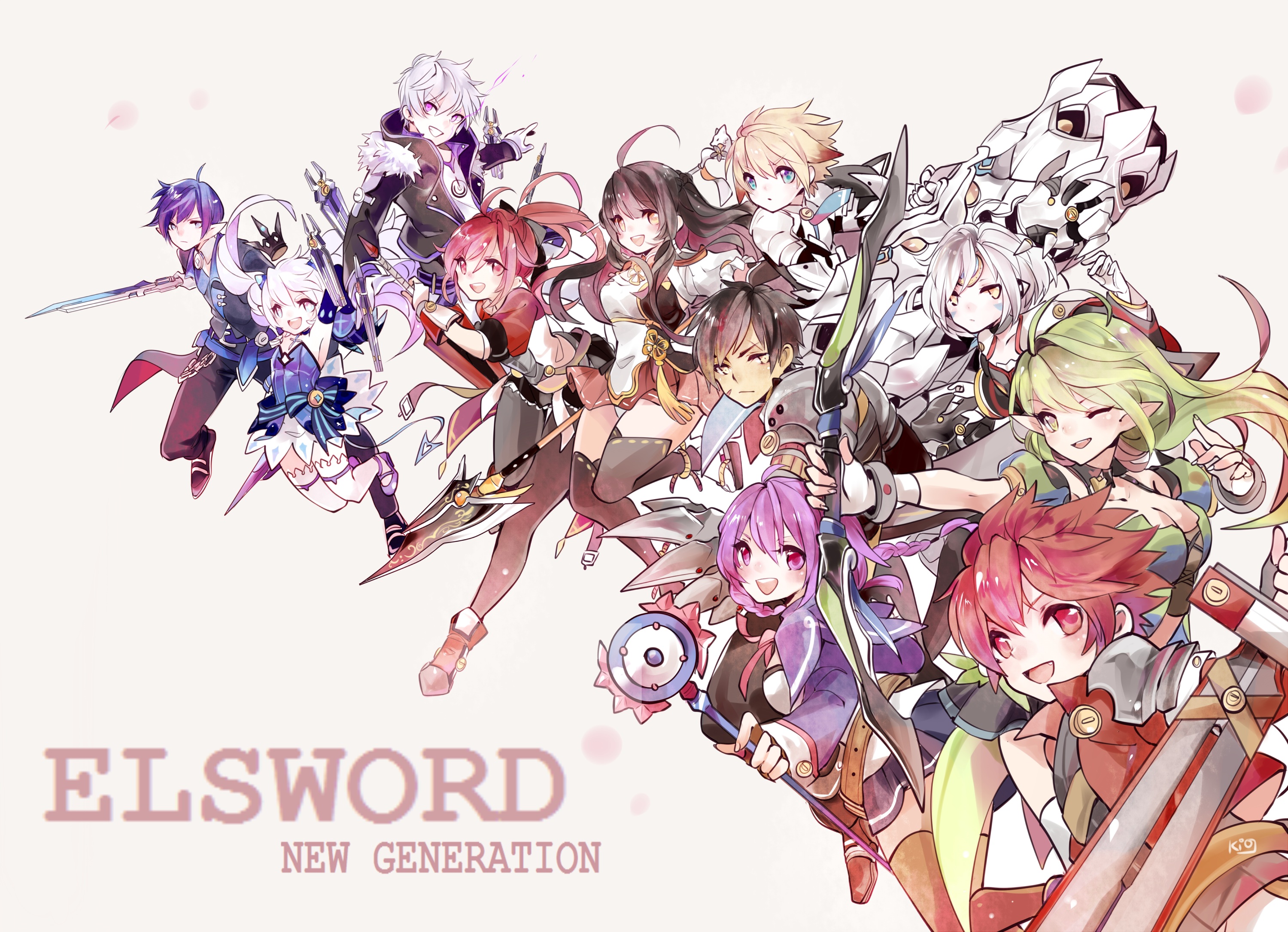 kio elsword add (elsword) aisha (elsword) ara haan chung (elsword) ciel ...