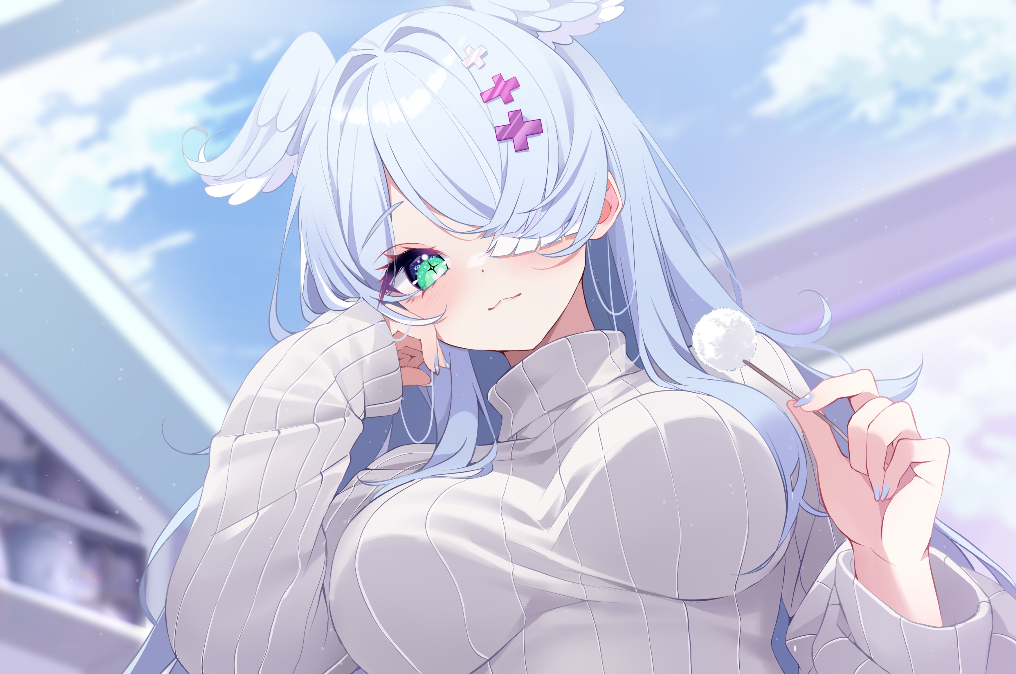 deyui nijisanji nijisanji en elira pendora sweater wings | #1138284 ...