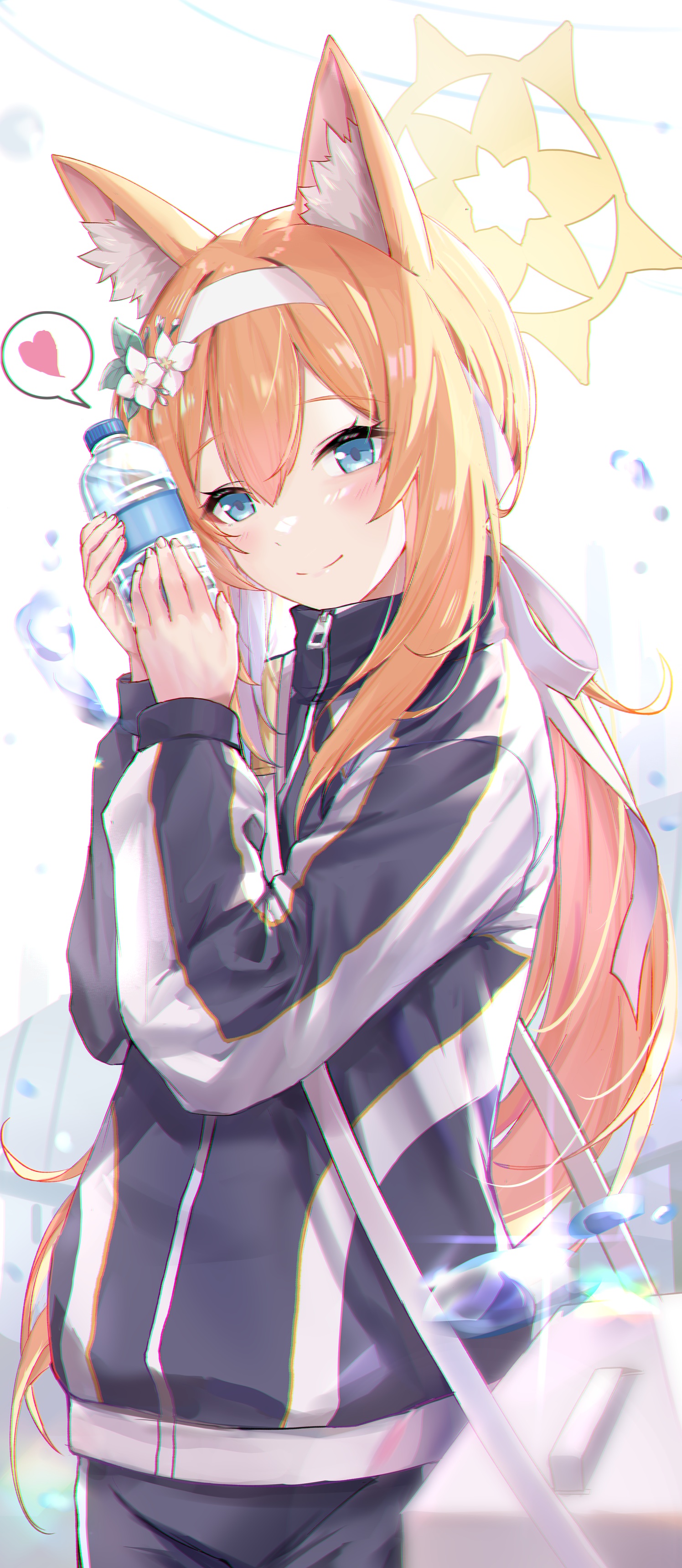 aka (440626) blue archive iochi mari angel animal ears gym uniform ...