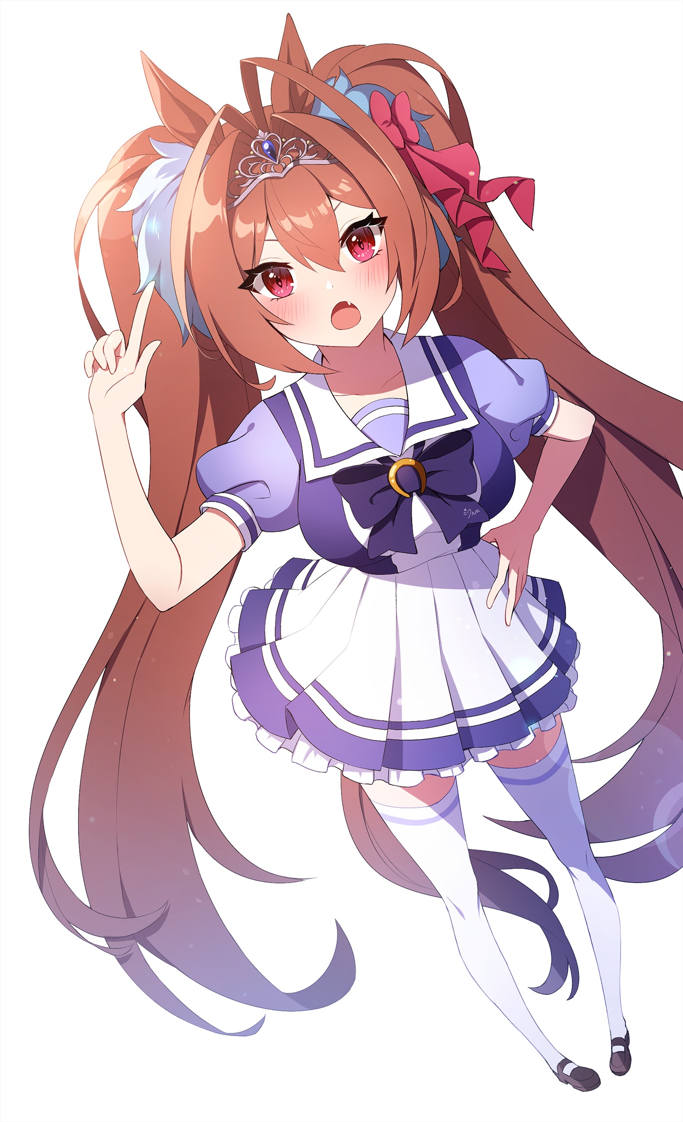 ankkoyom uma musume pretty derby daiwa scarlet (umamusume) animal ears ...