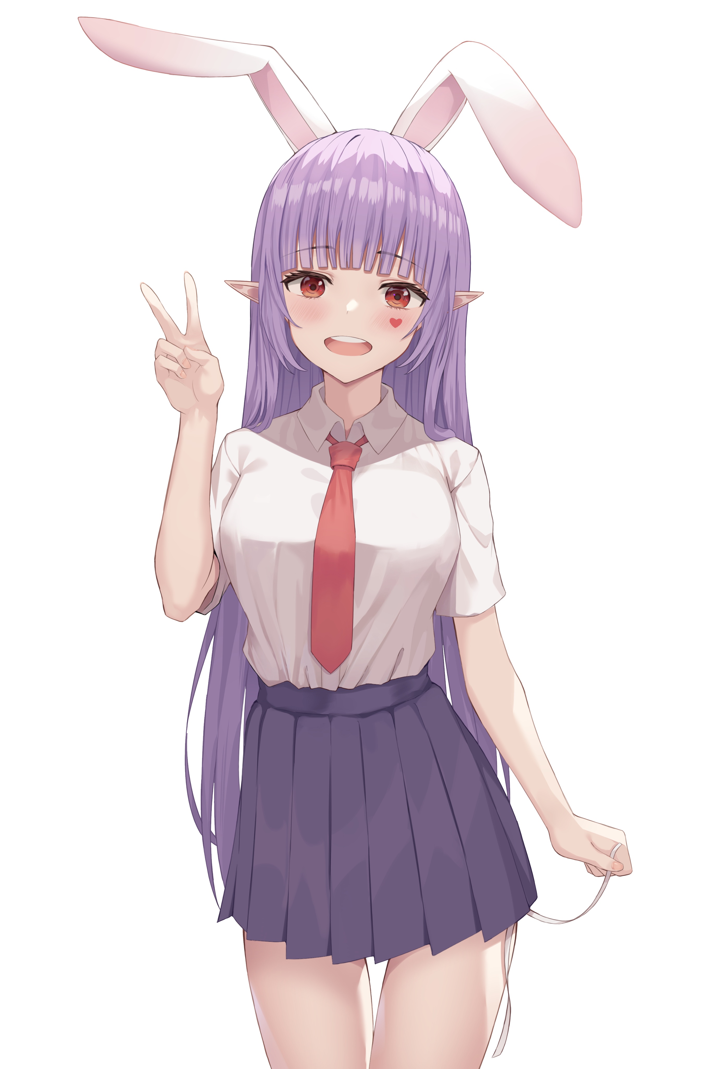 shuvi (shuvi1125) touhou reisen udongein inaba animal ears bunny ears ...