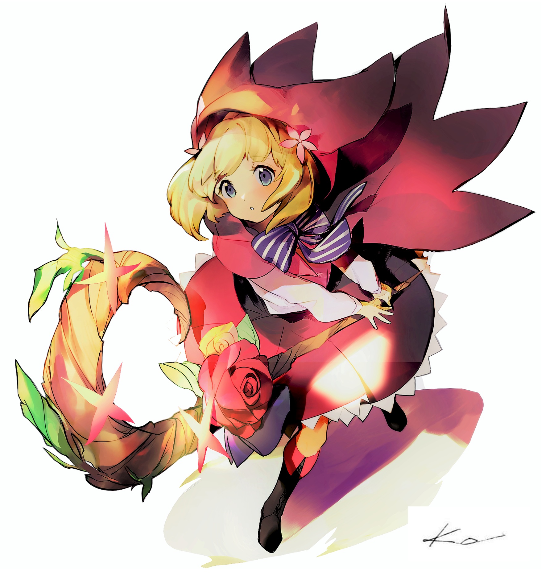 kor ishun little red riding hood (character) dress weapon | #375786 ...