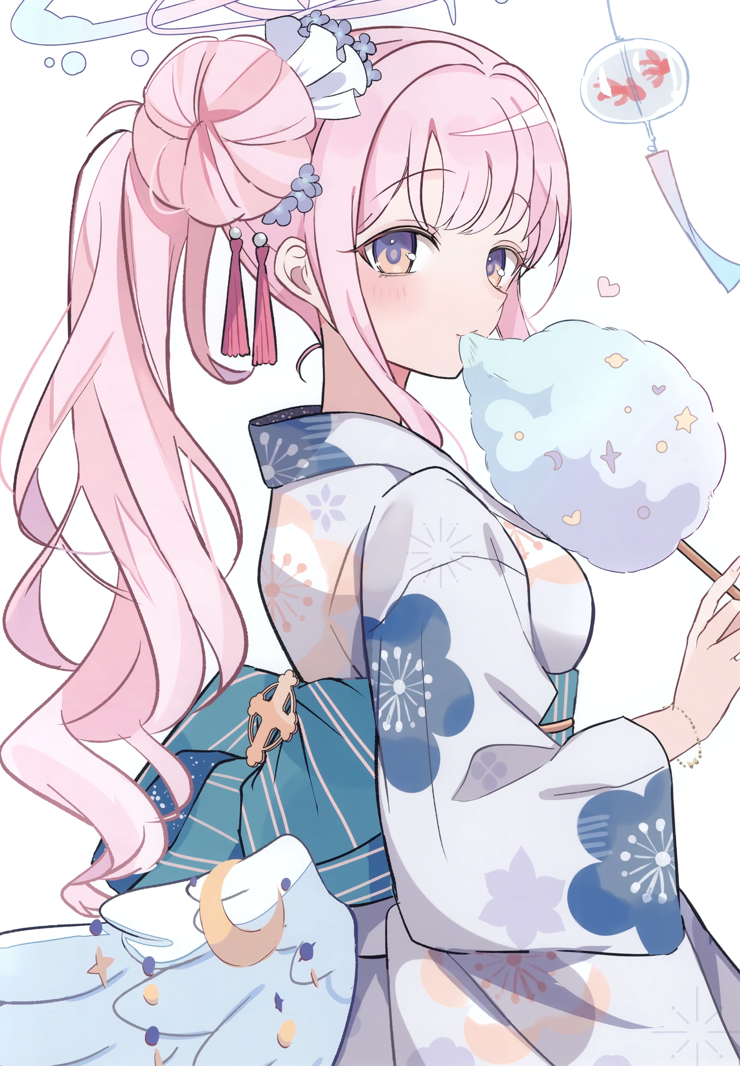 utaka (circle) utaka blue archive misono mika angel wings yukata ...