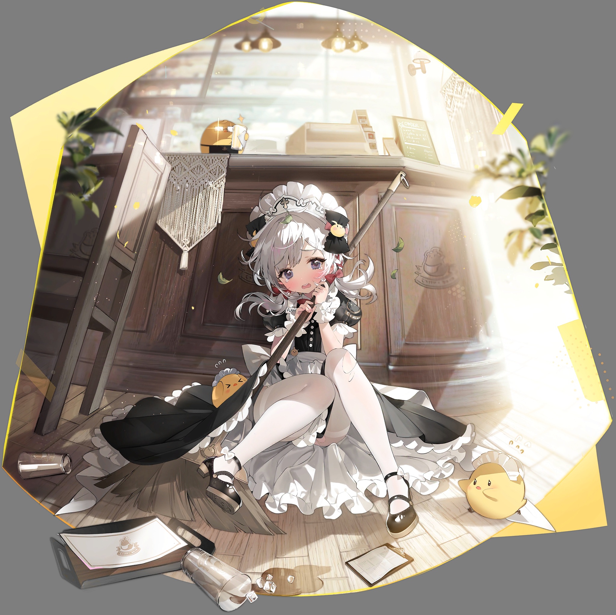 azur lane flandre (azur lane) manjuu (azur lane) loli maid pantyhose ...