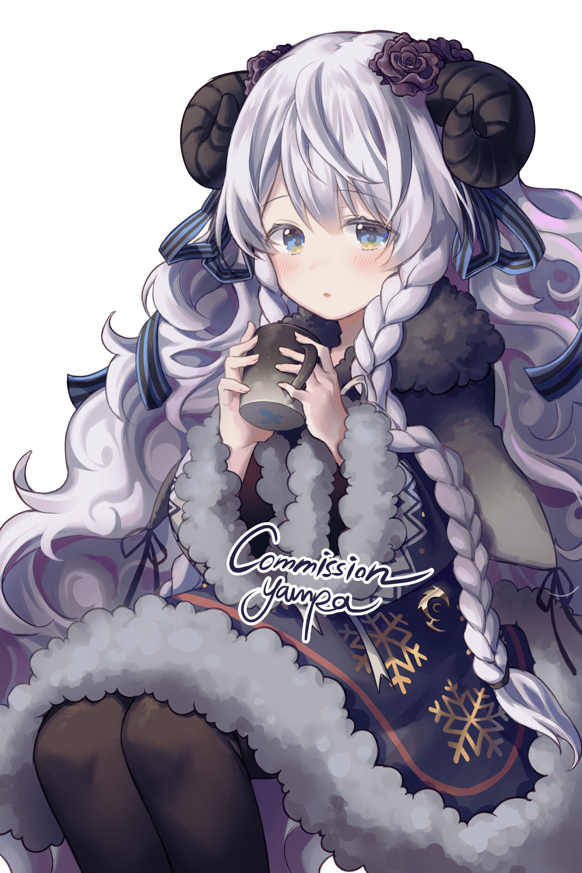 alpha (ypalpha79) horns pantyhose | #485078 | yande.re