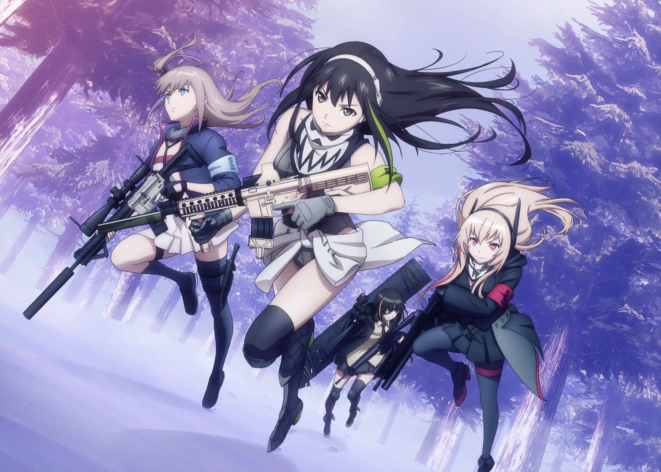 girls frontline m16a1 (girls frontline) m4 sopmod ii (girls frontline ...