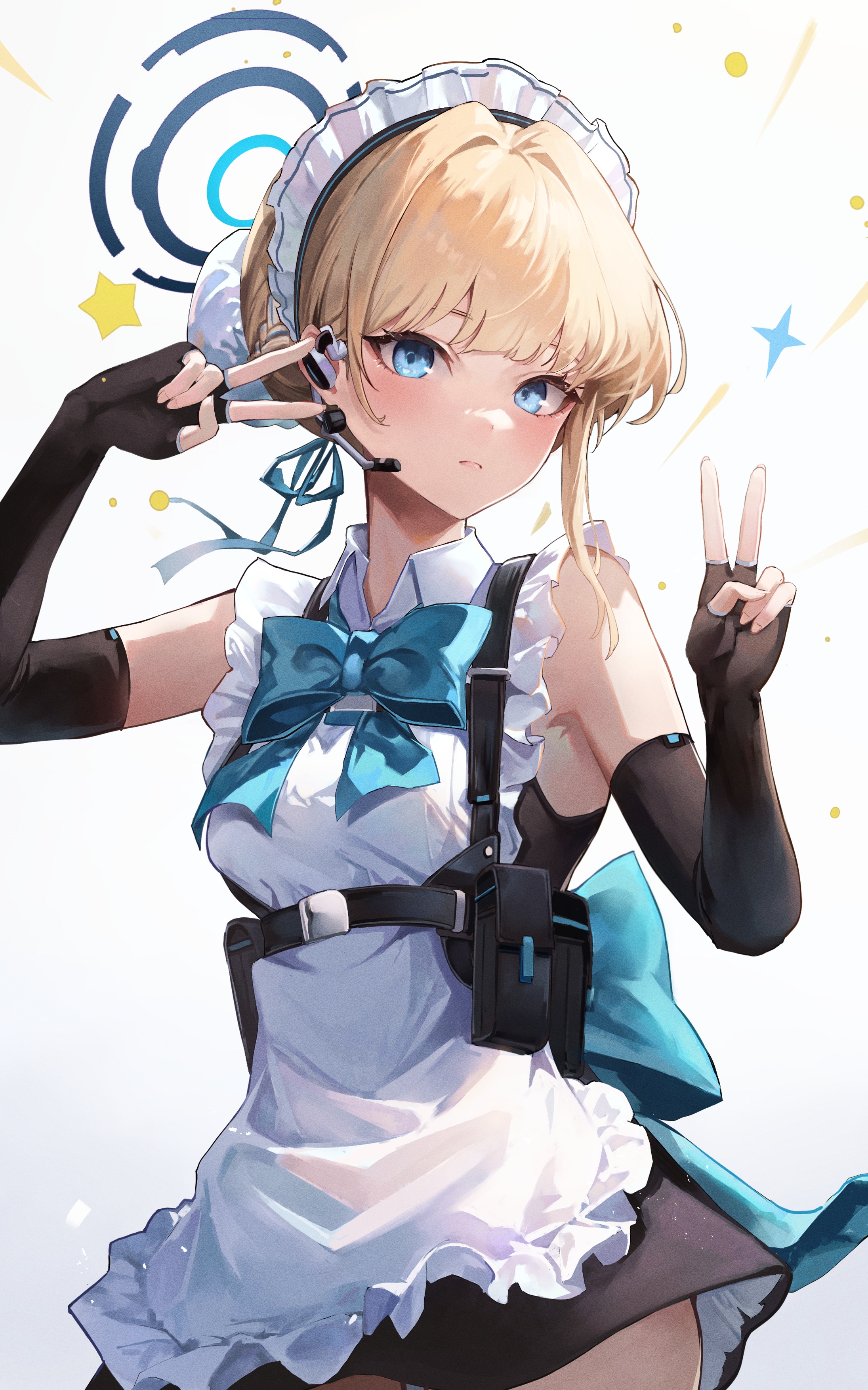 megu (pixiv9460065) blue archive asuma toki halo maid | #1068773 | yande.re