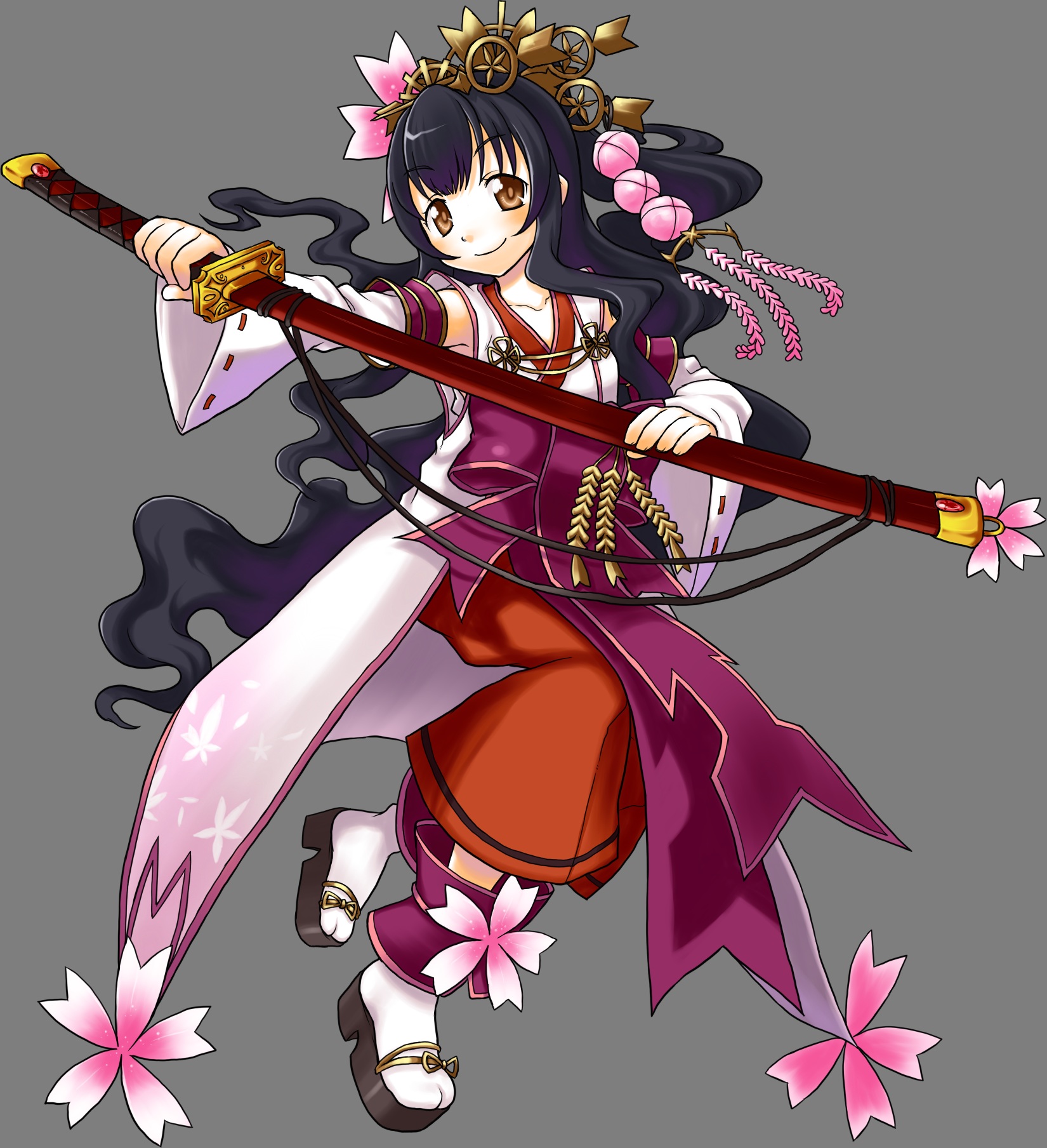 snk kanatarou. trouble witches neo! sakurako kujo miko sword ...