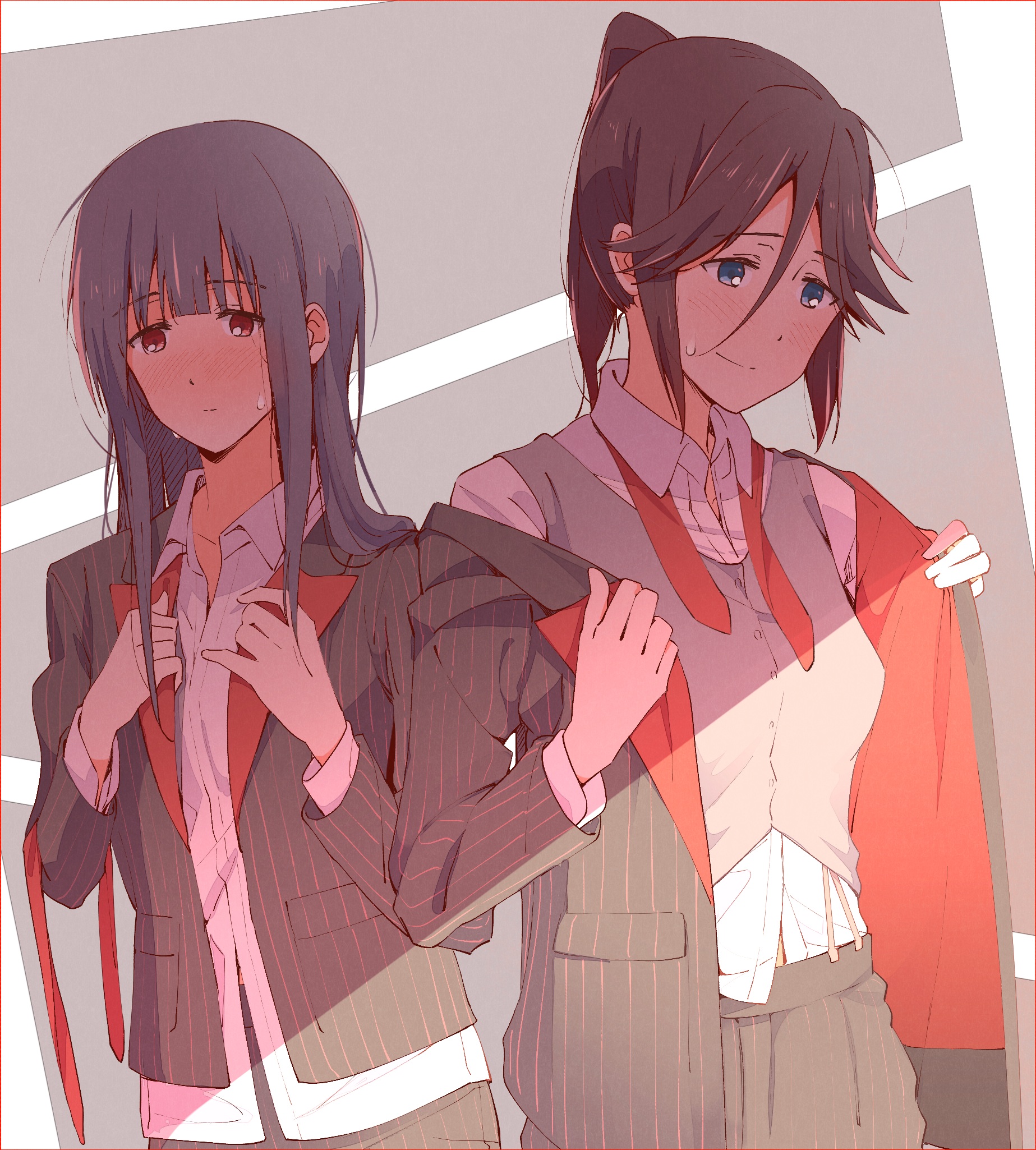 sawara65 hibike! euphonium liz to aoi tori kasaki nozomi yoroizuka ...