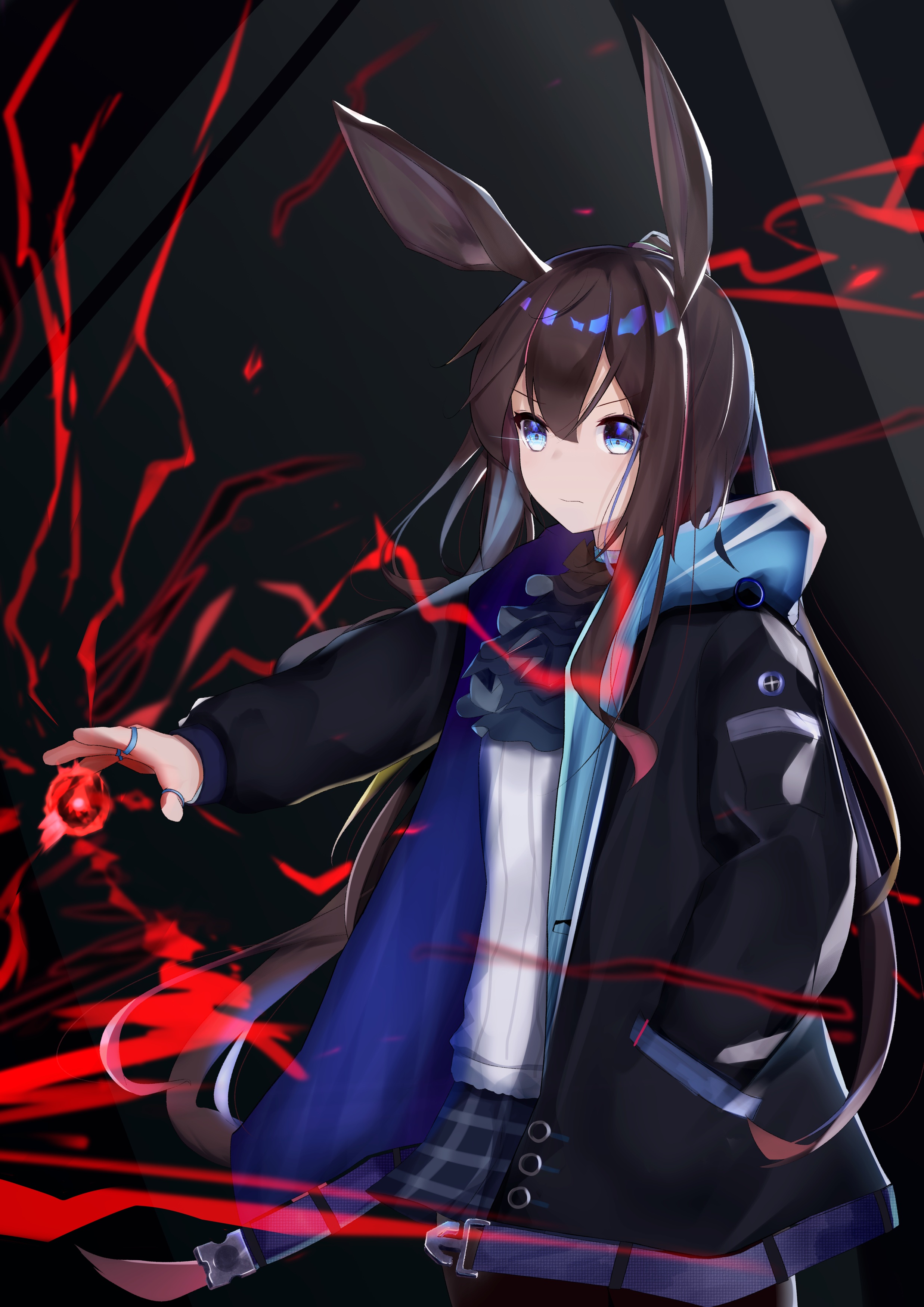 kotoha (kotoha65) arknights amiya (arknights) animal ears bunny ears ...