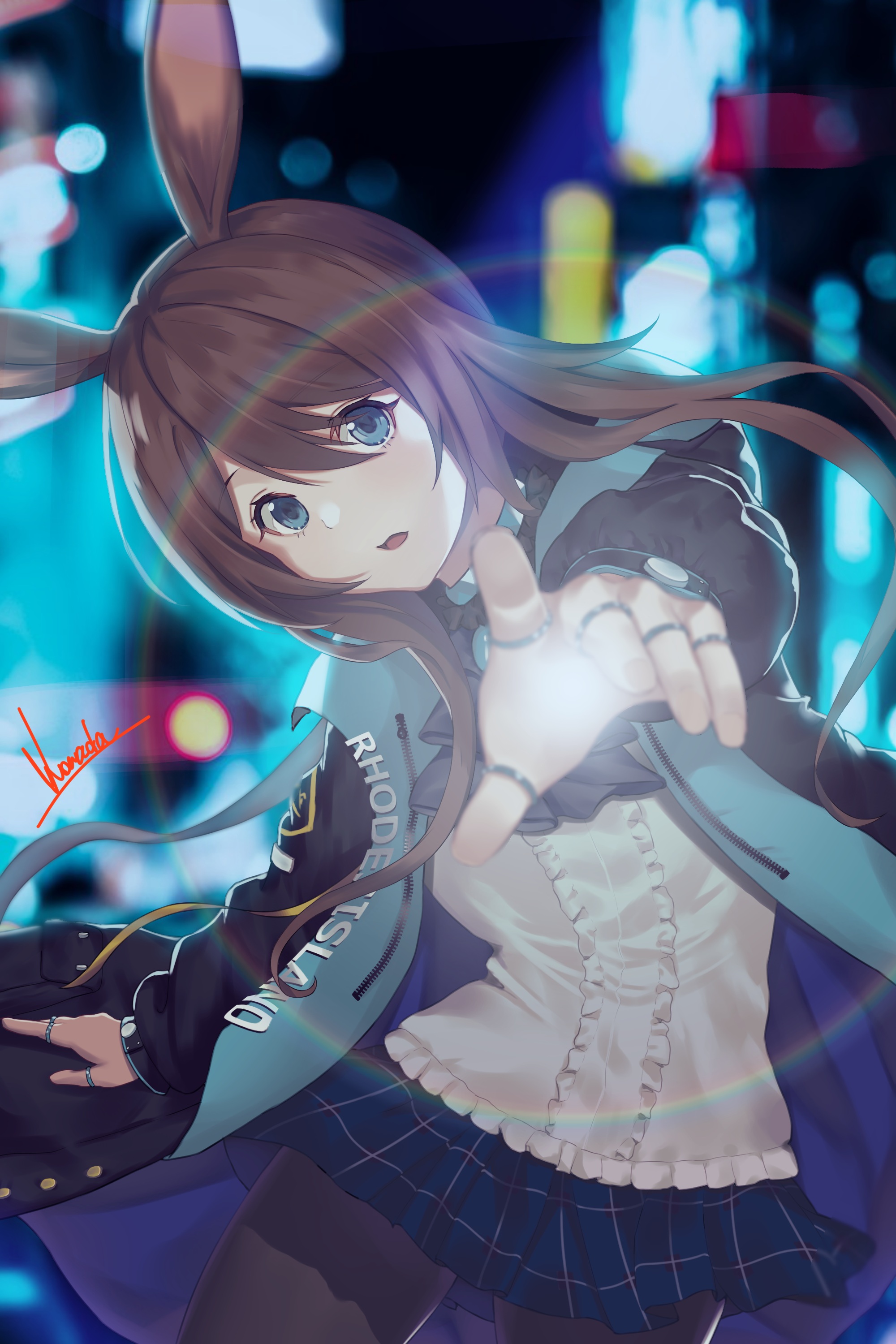 asurada yui arknights amiya (arknights) animal ears bunny ears ...