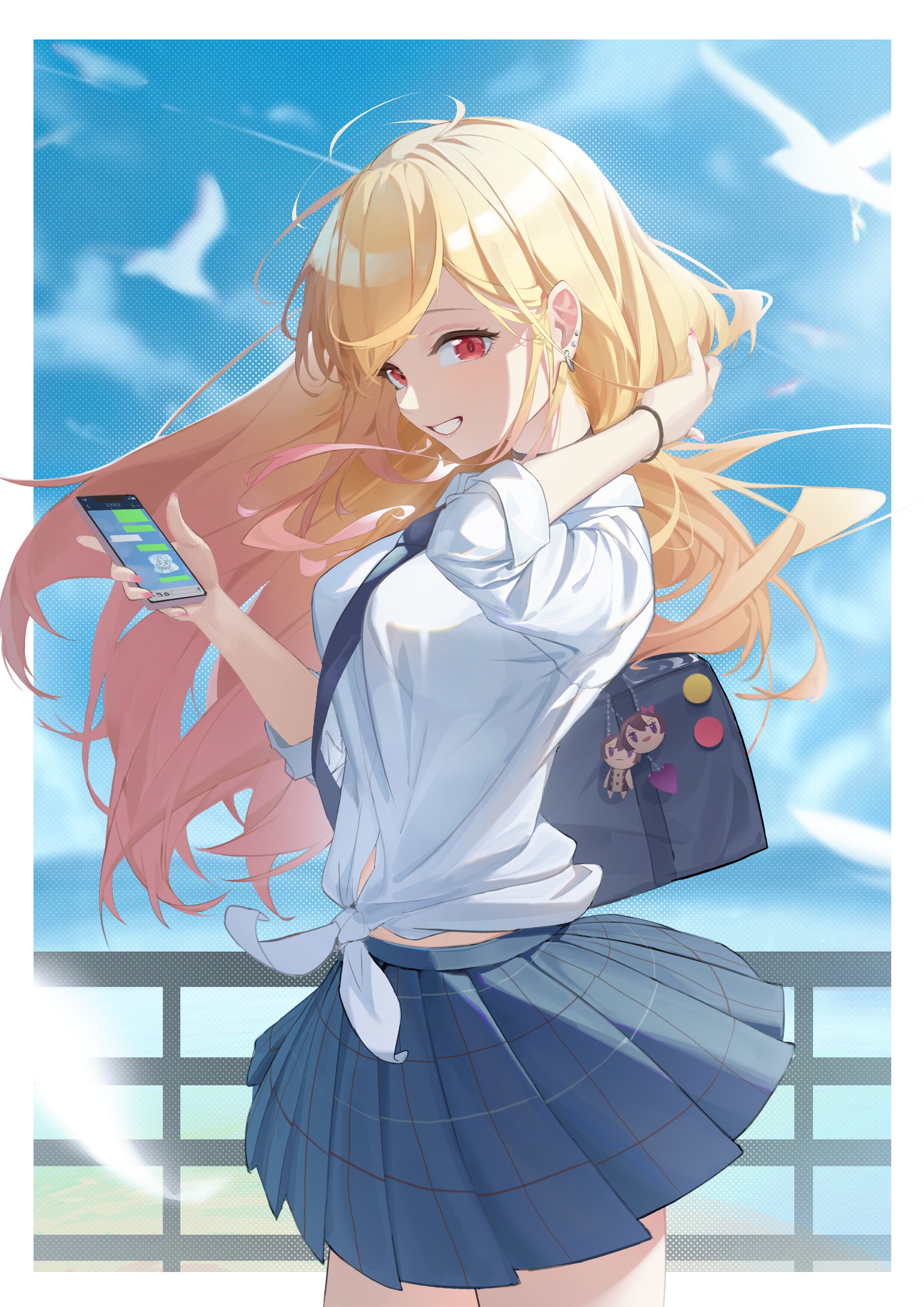 oiru (fattyoils) sono bisque doll wa koi wo suru kitagawa marin seifuku ...