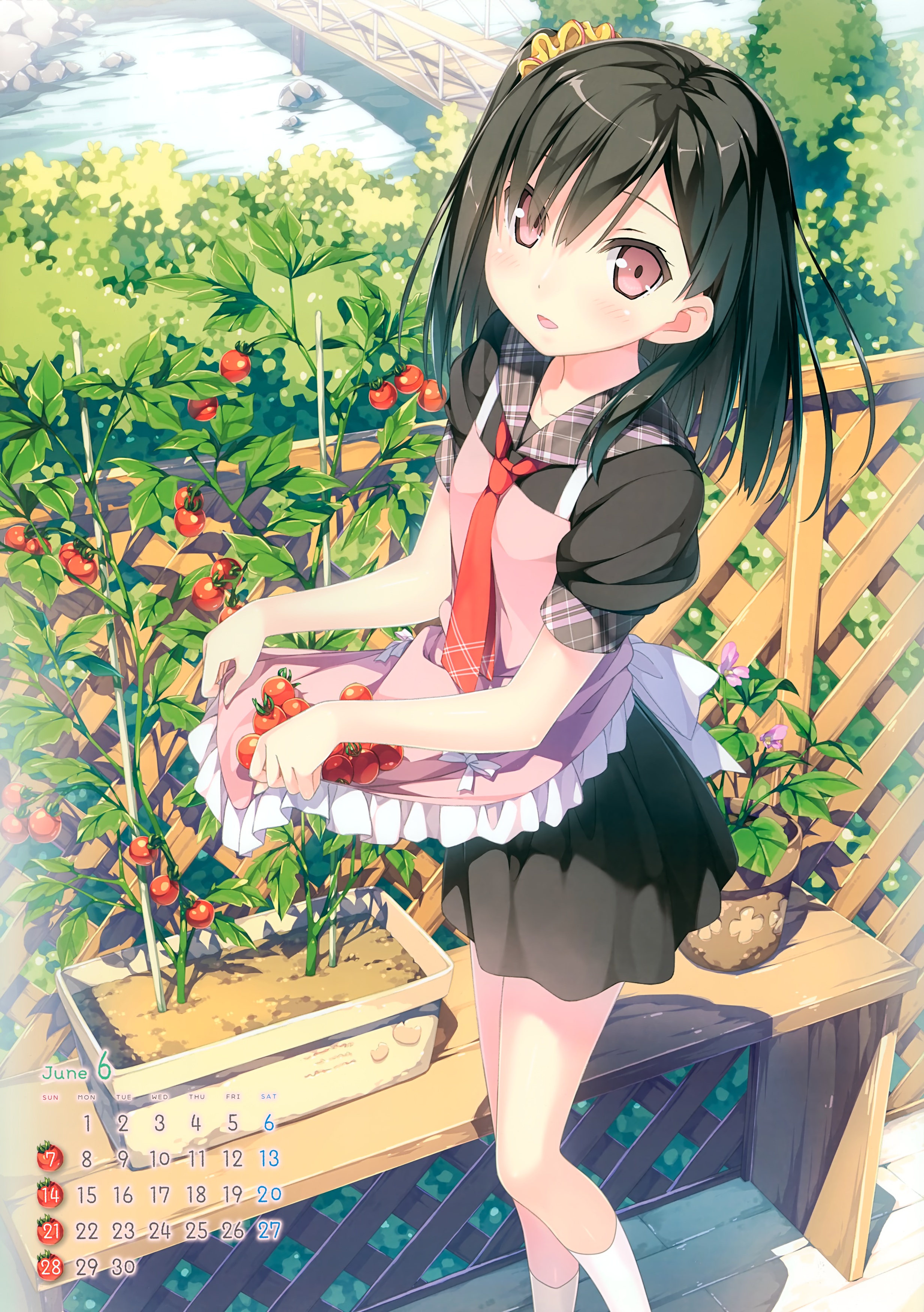 kantoku shizuku (kantoku) calendar seifuku | #336564 | yande.re